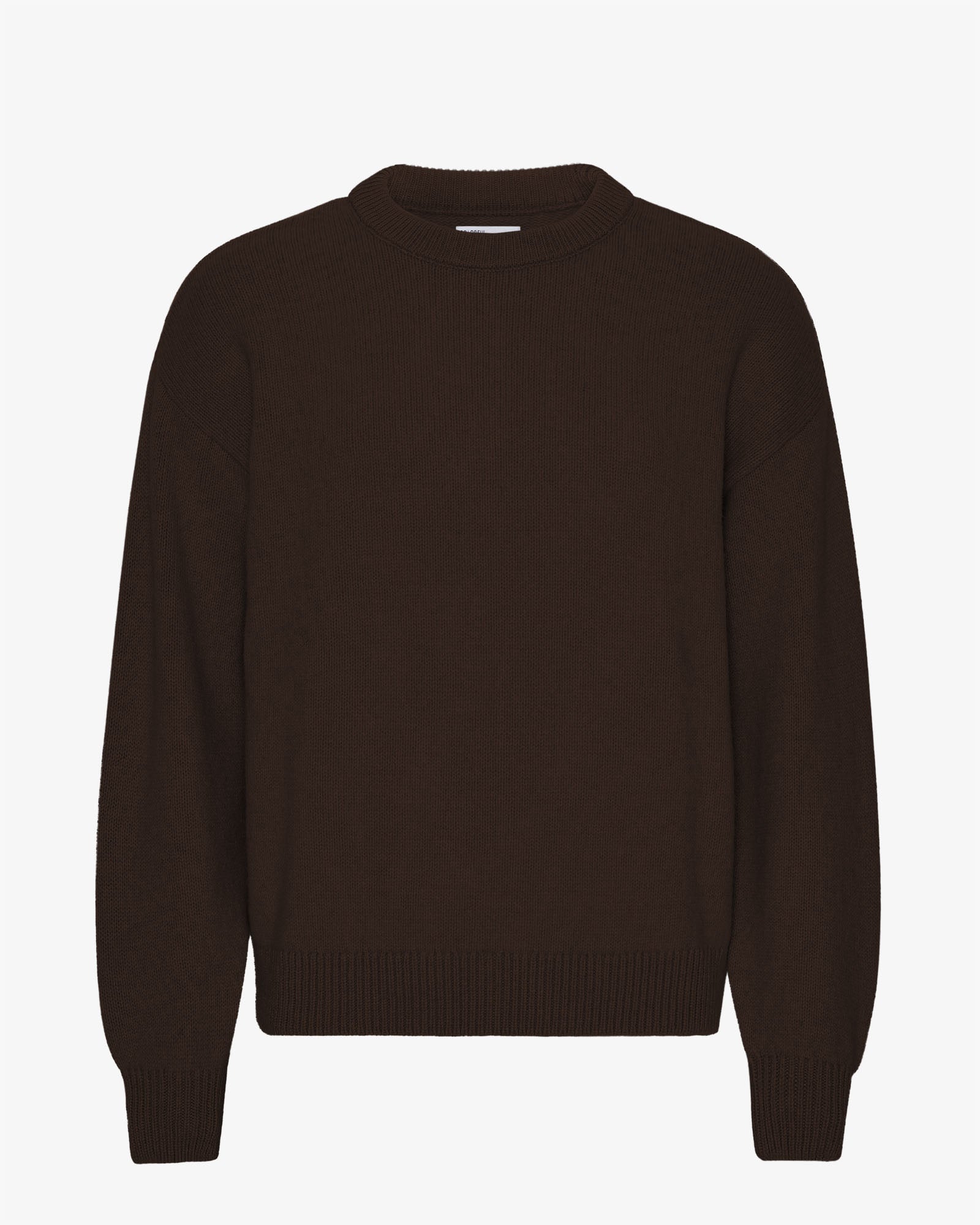 Oversized Merino Wool Crew - Coffee Brown – Colorful Standard