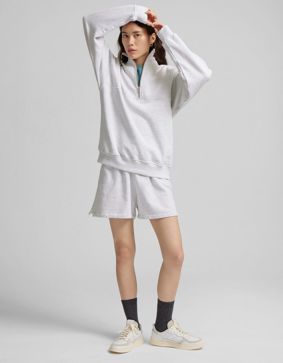 Organic Quarter Zip - Ivory White – Colorful Standard