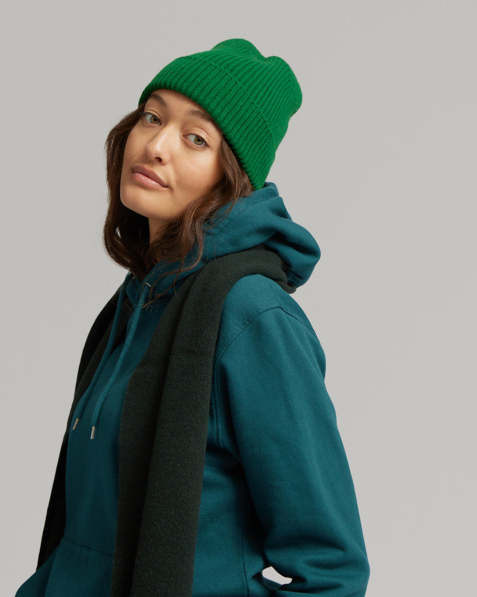 Merino Wool Beanie - Stone Blue – Colorful Standard