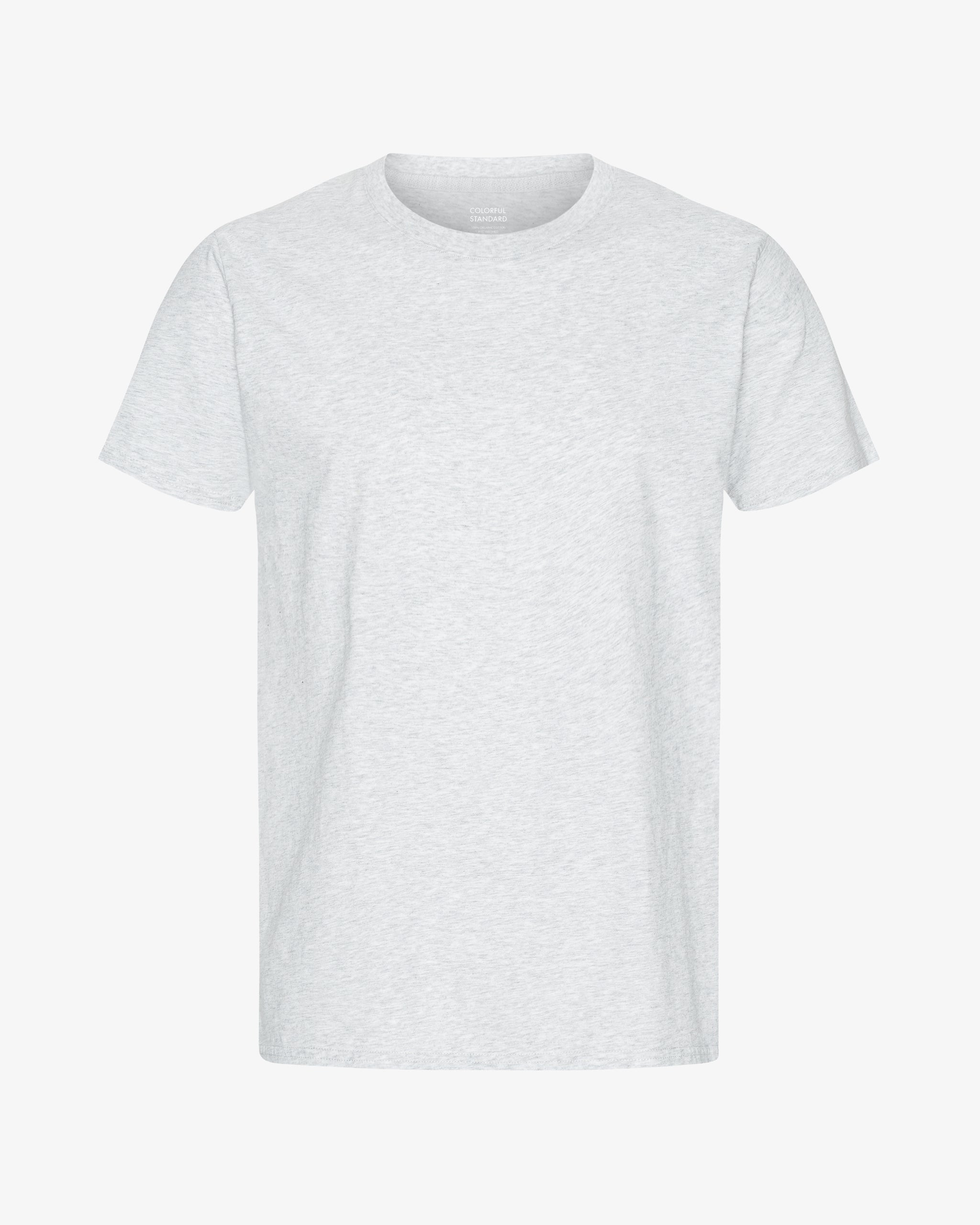 Classic Organic Tee - Snow Melange – Colorful Standard
