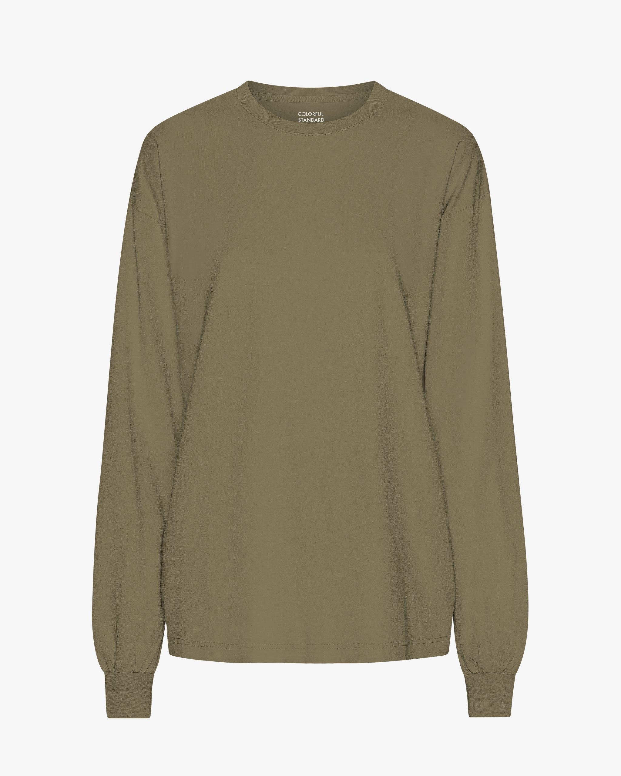 Oversized Organic LS T-Shirt - Dusty Olive – Colorful Standard