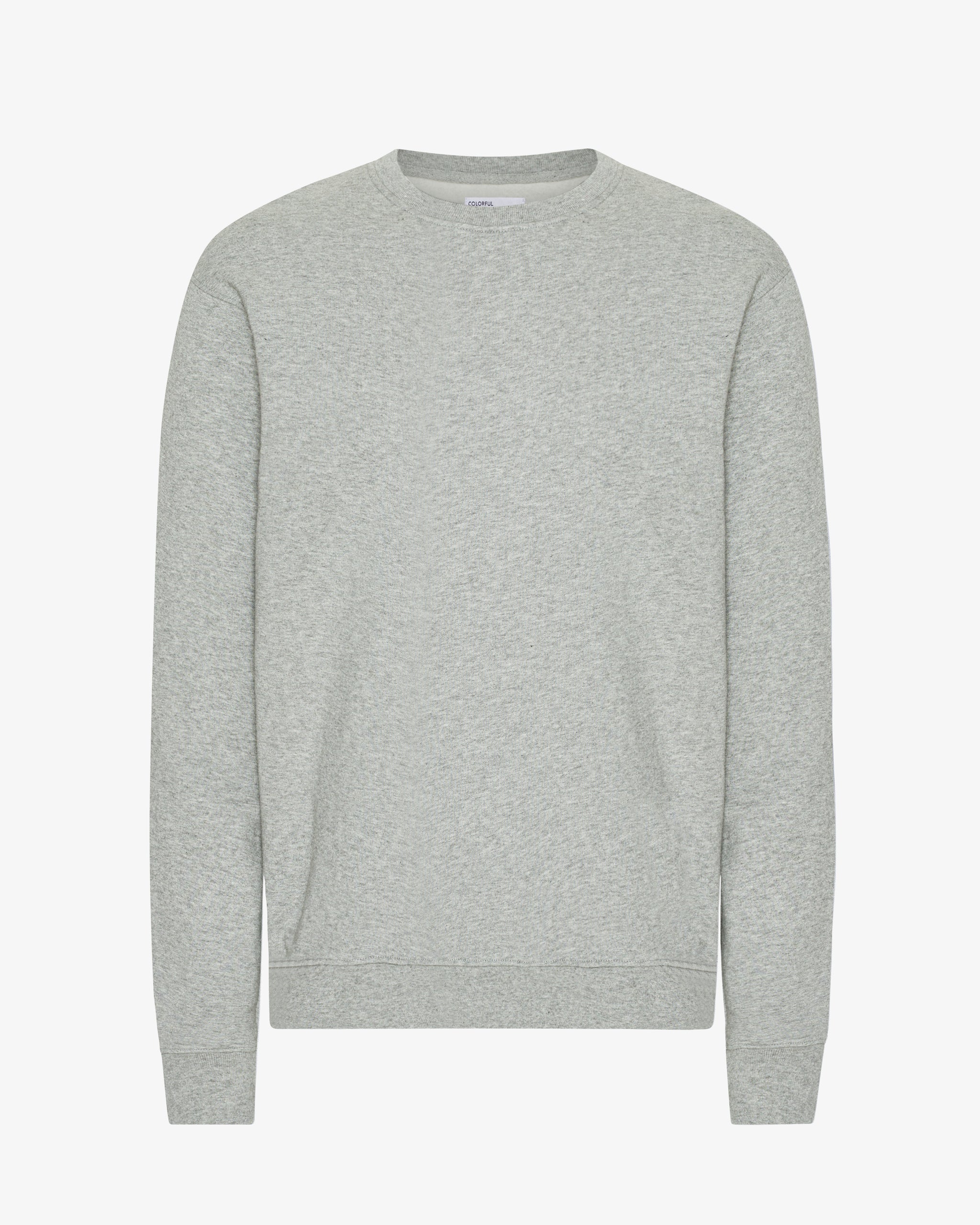 Classic Organic Crew - Heather Grey – Colorful Standard