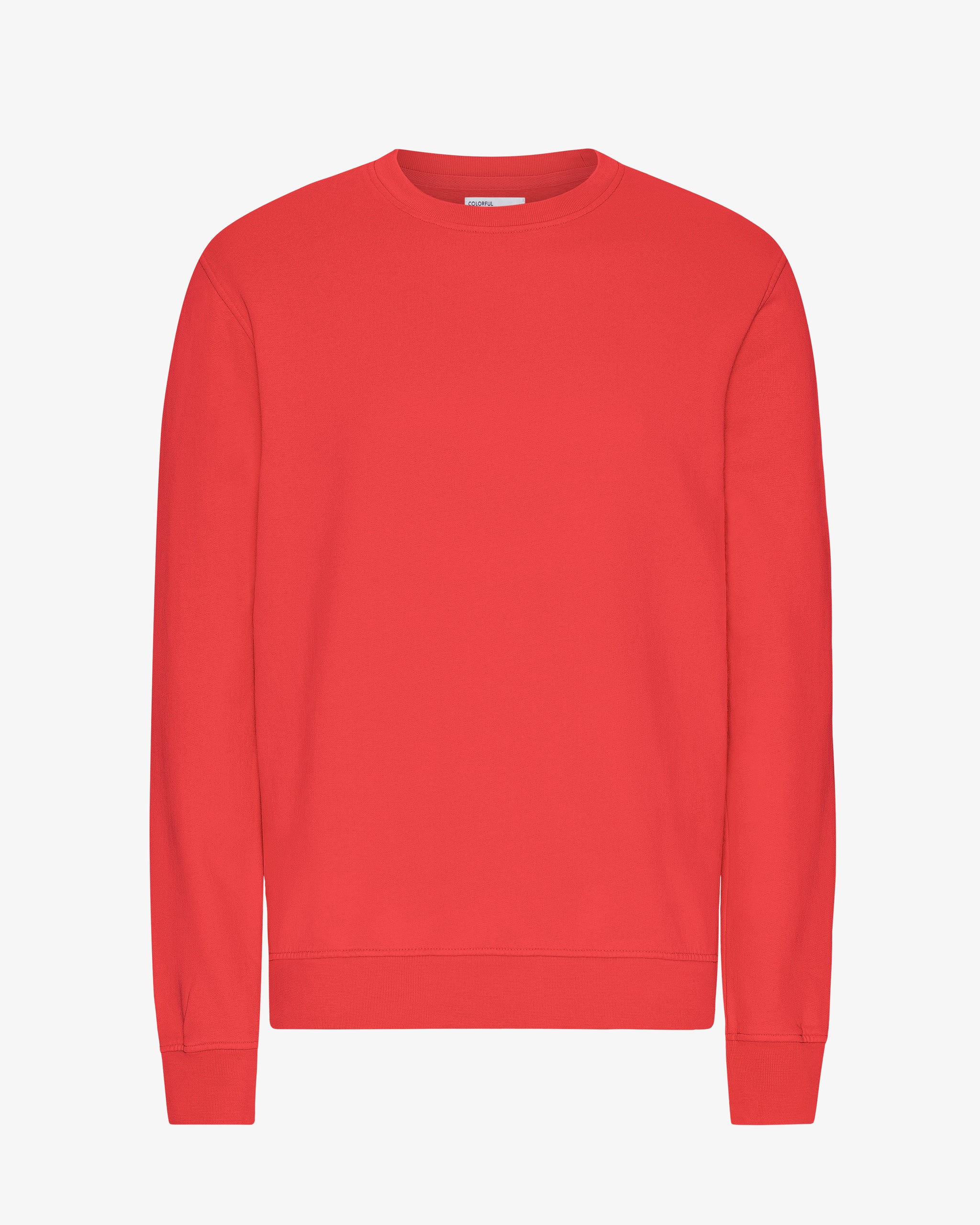 Classic Organic Crew - Red Tangerine – Colorful Standard