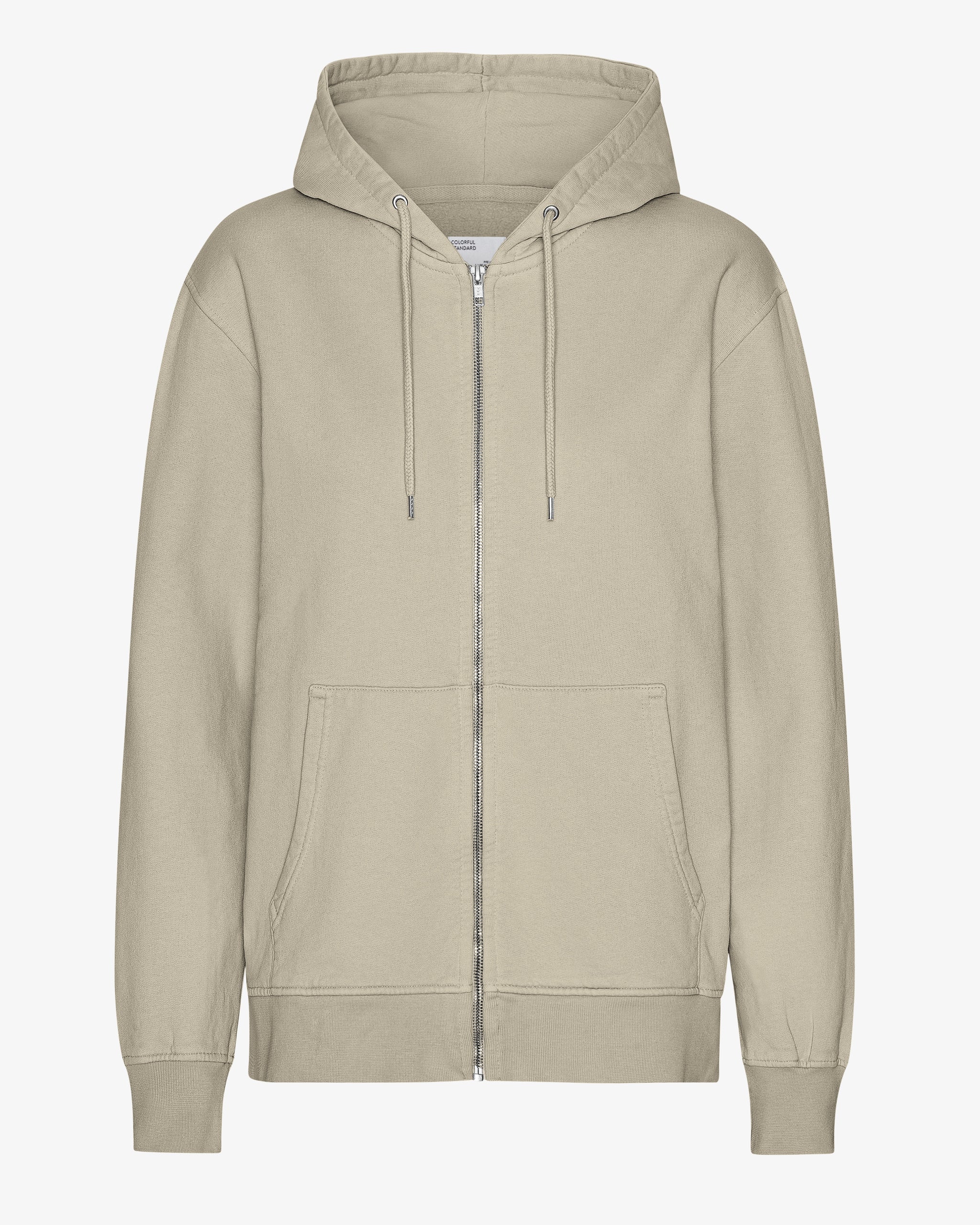 Classic Organic Zip Hood - Oyster Grey – Colorful Standard