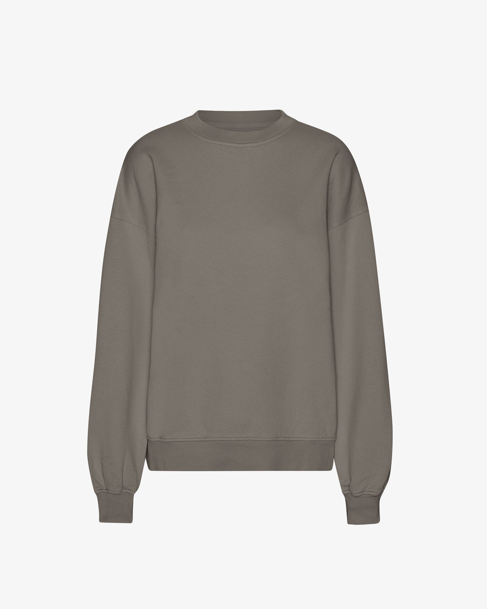 Organic Oversized Crew - Misty Brown – Colorful Standard