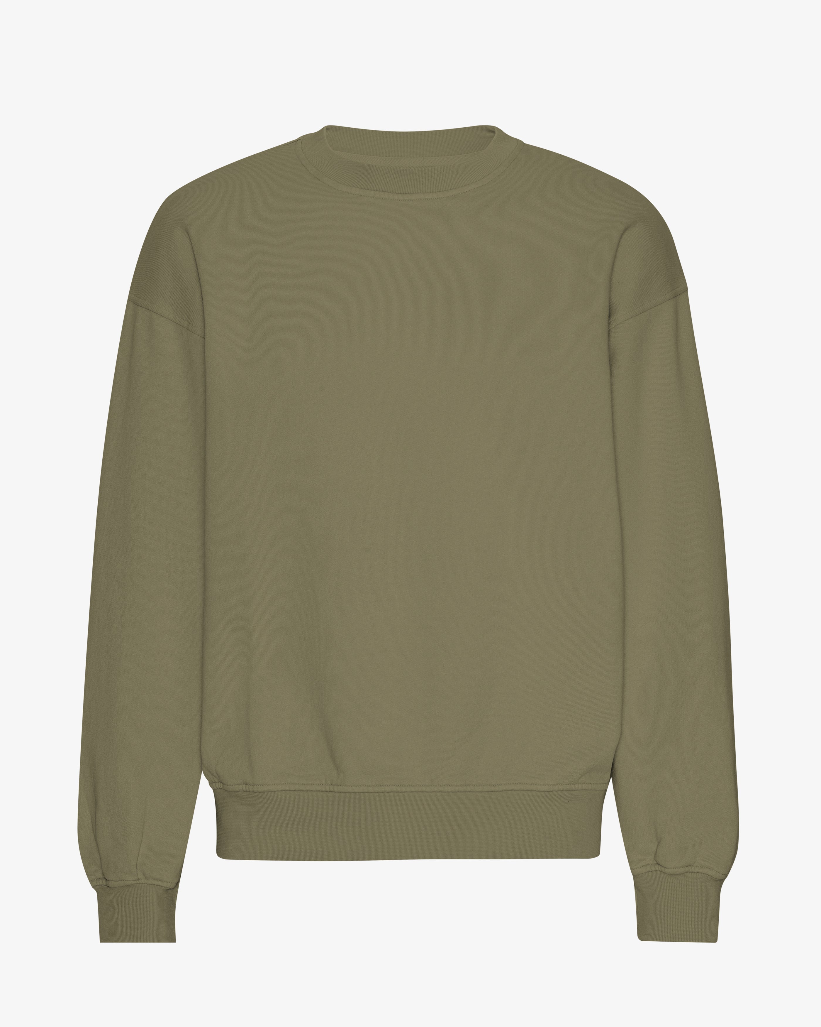 Organic Oversized Crew - Dusty Olive – Colorful Standard