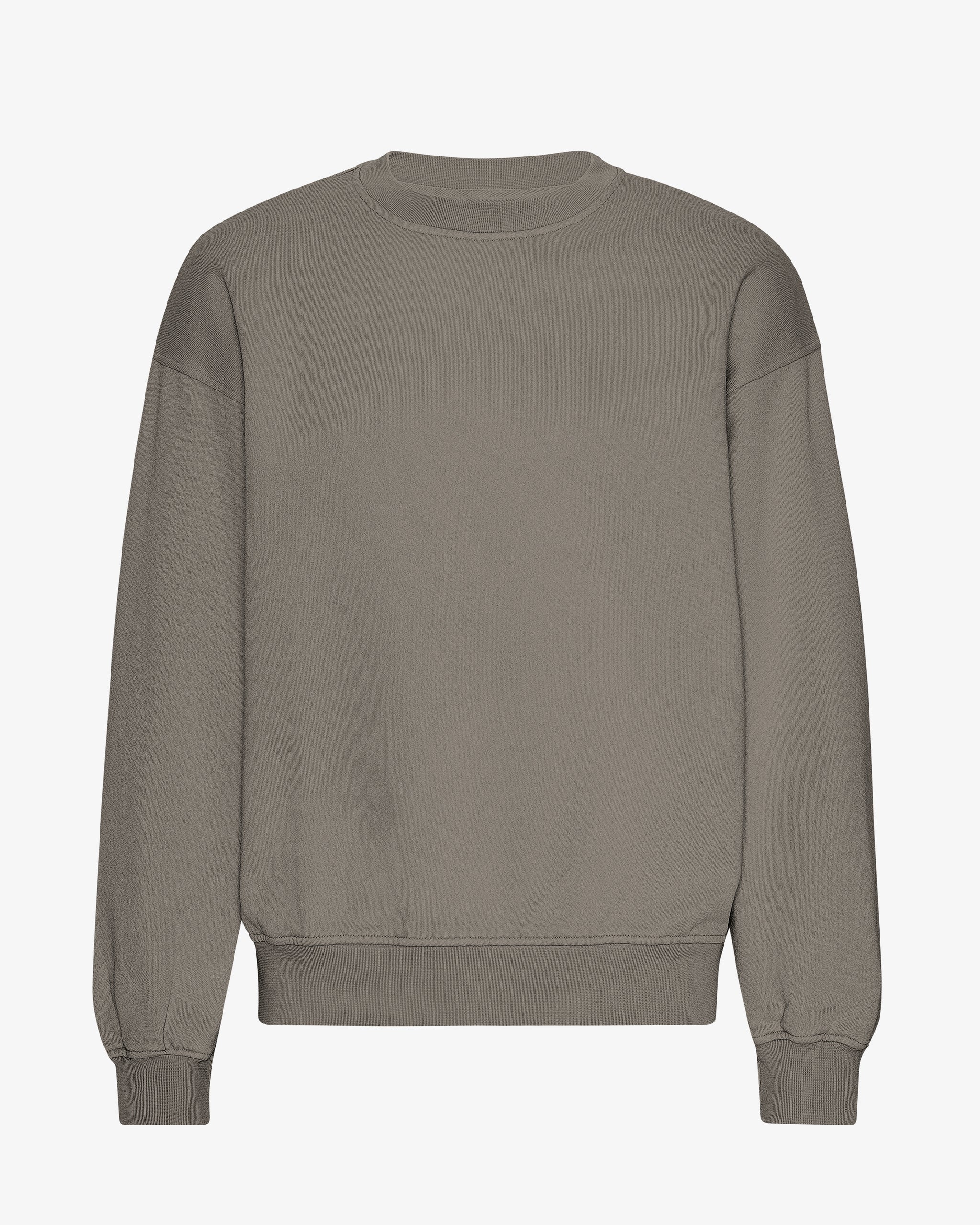 Organic Oversized Crew - Misty Brown – Colorful Standard