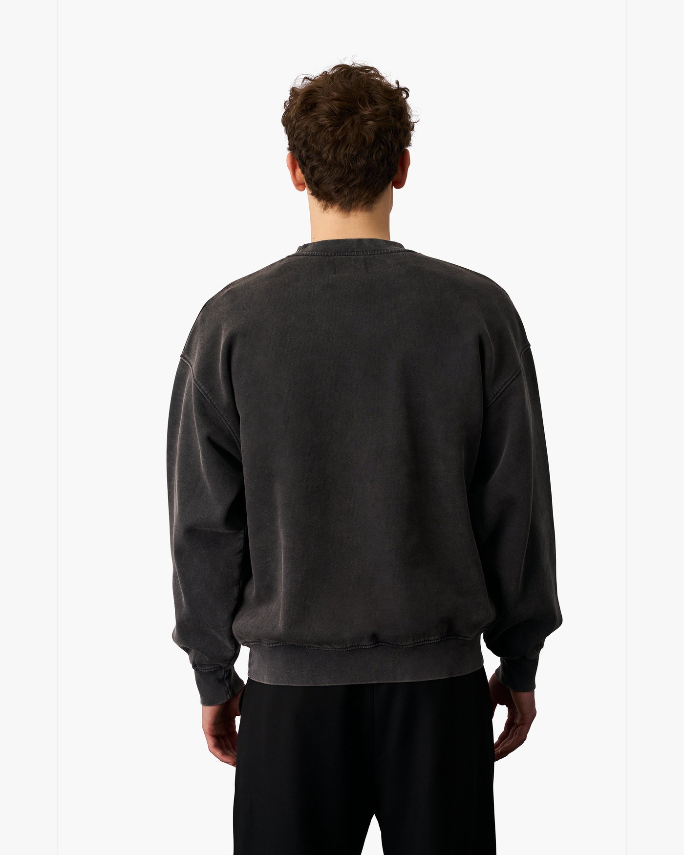 Organic Oversized Crew - Faded Black – Colorful Standard