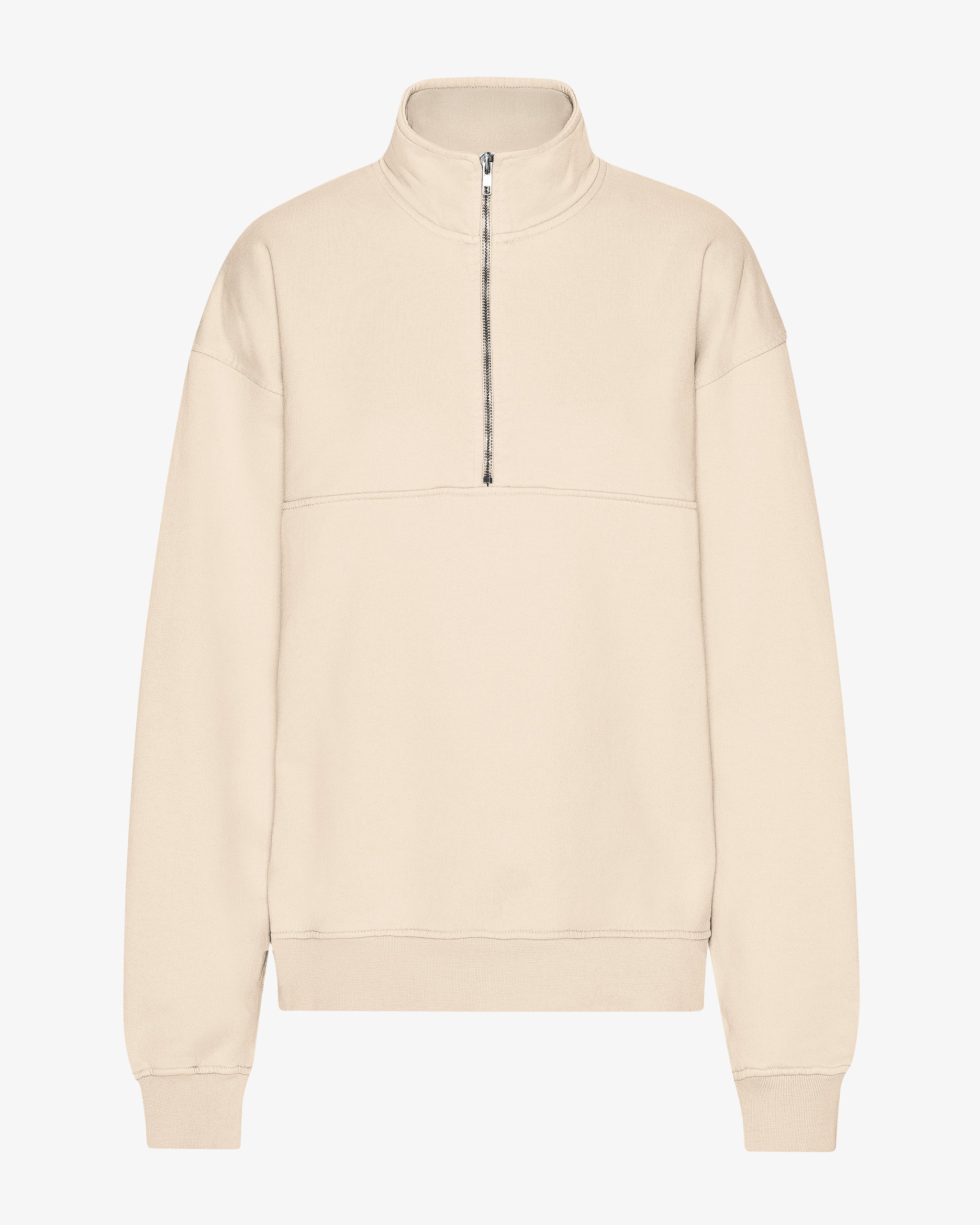 Organic Quarter Zip - Ivory White – Colorful Standard