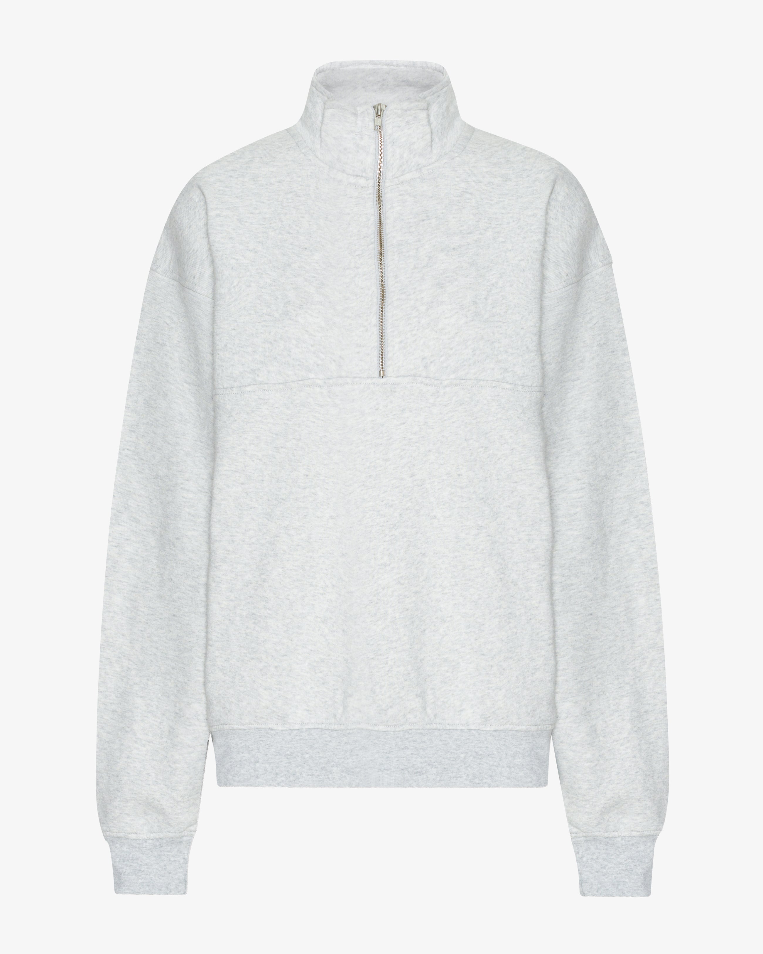 Organic Quarter Zip - Snow Melange – Colorful Standard