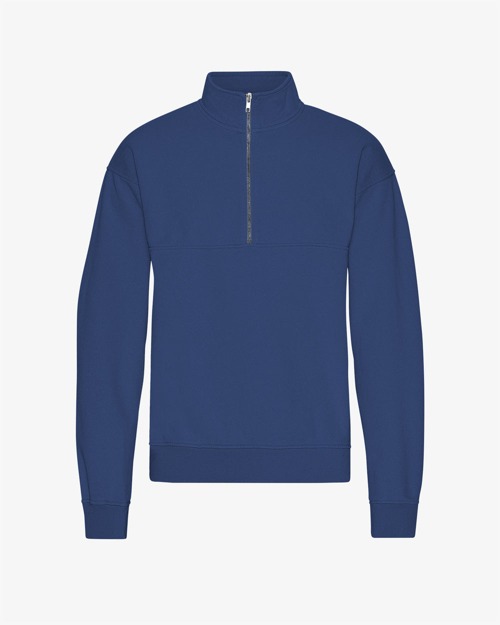 Organic Quarter Zip - Marine Blue – Colorful Standard