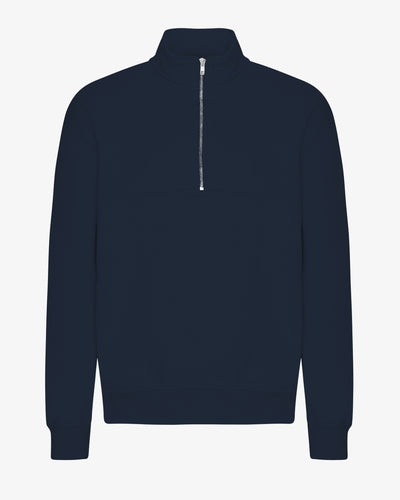 Organic Quarter Zip - Navy Blue – Colorful Standard