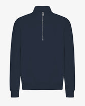 Organic Quarter Zip - Navy Blue – Colorful Standard