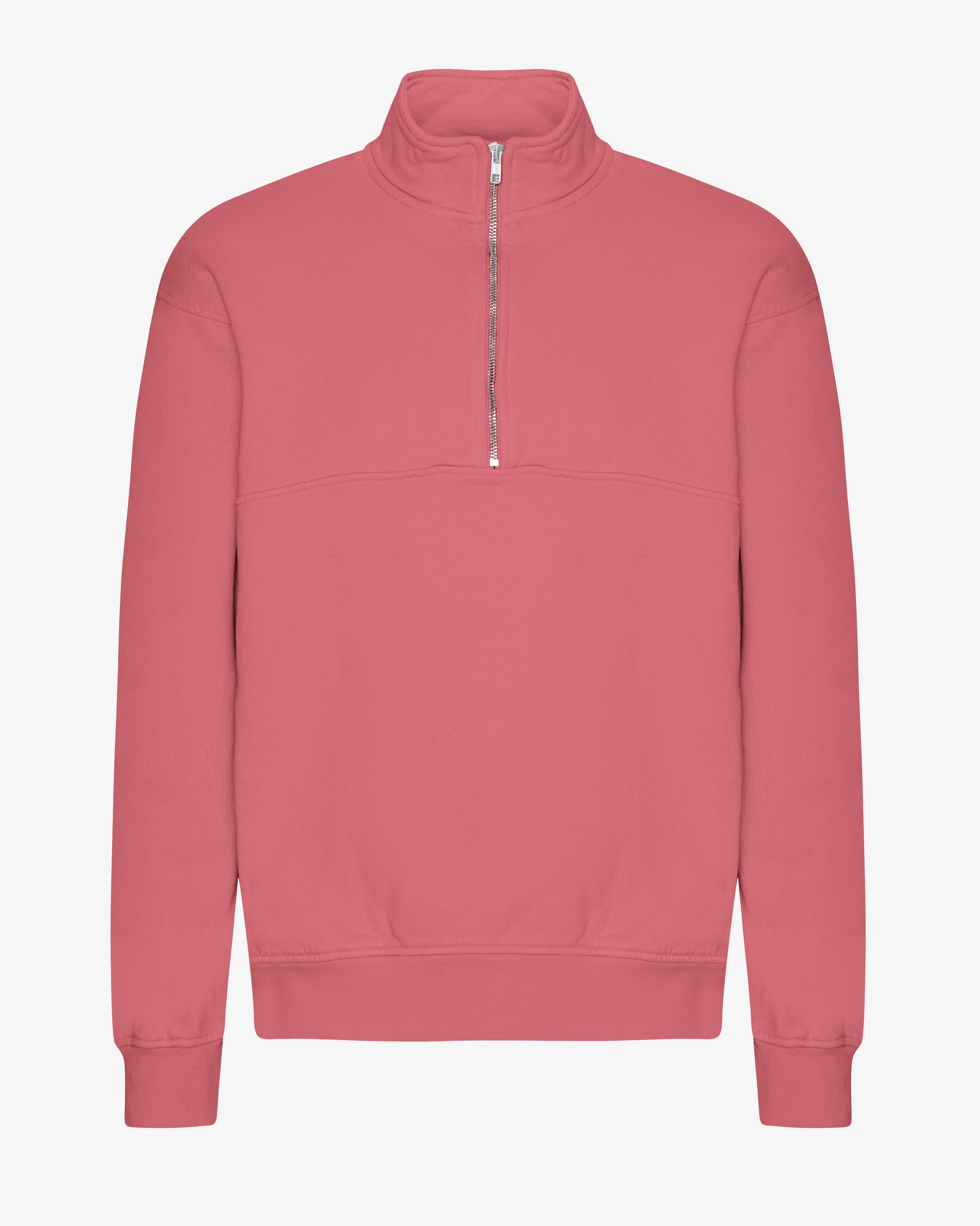 Organic Quarter Zip - Raspberry Pink – Colorful Standard