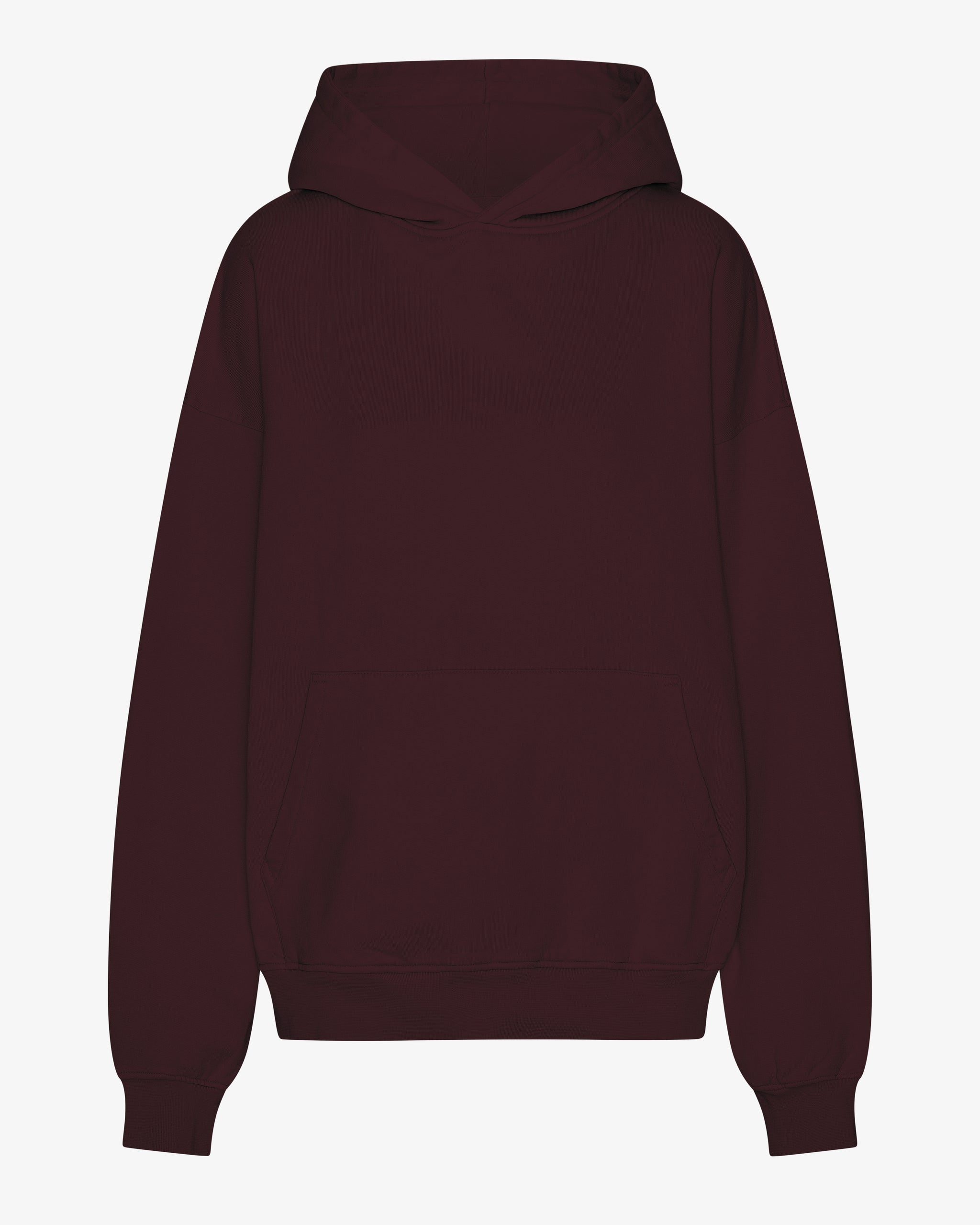 Organic Oversized Hood - Oxblood Red – Colorful Standard