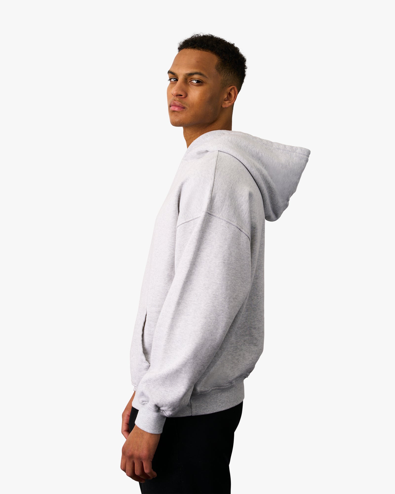 Organic Oversized Hood - Faded Black – Colorful Standard