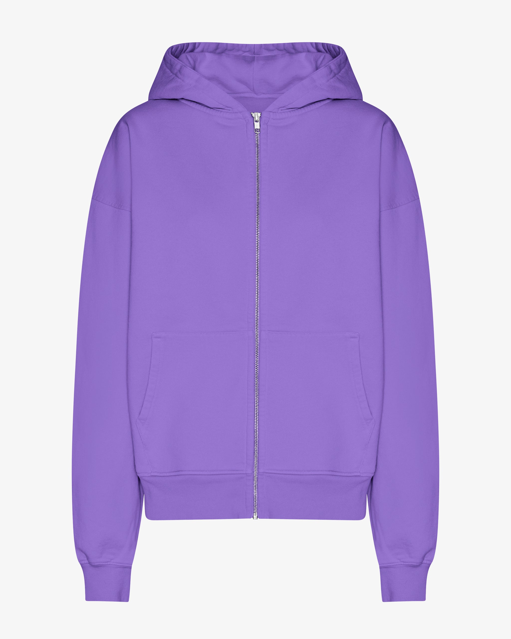 Organic Oversized Zip Hood - Ultra Violet – Colorful Standard