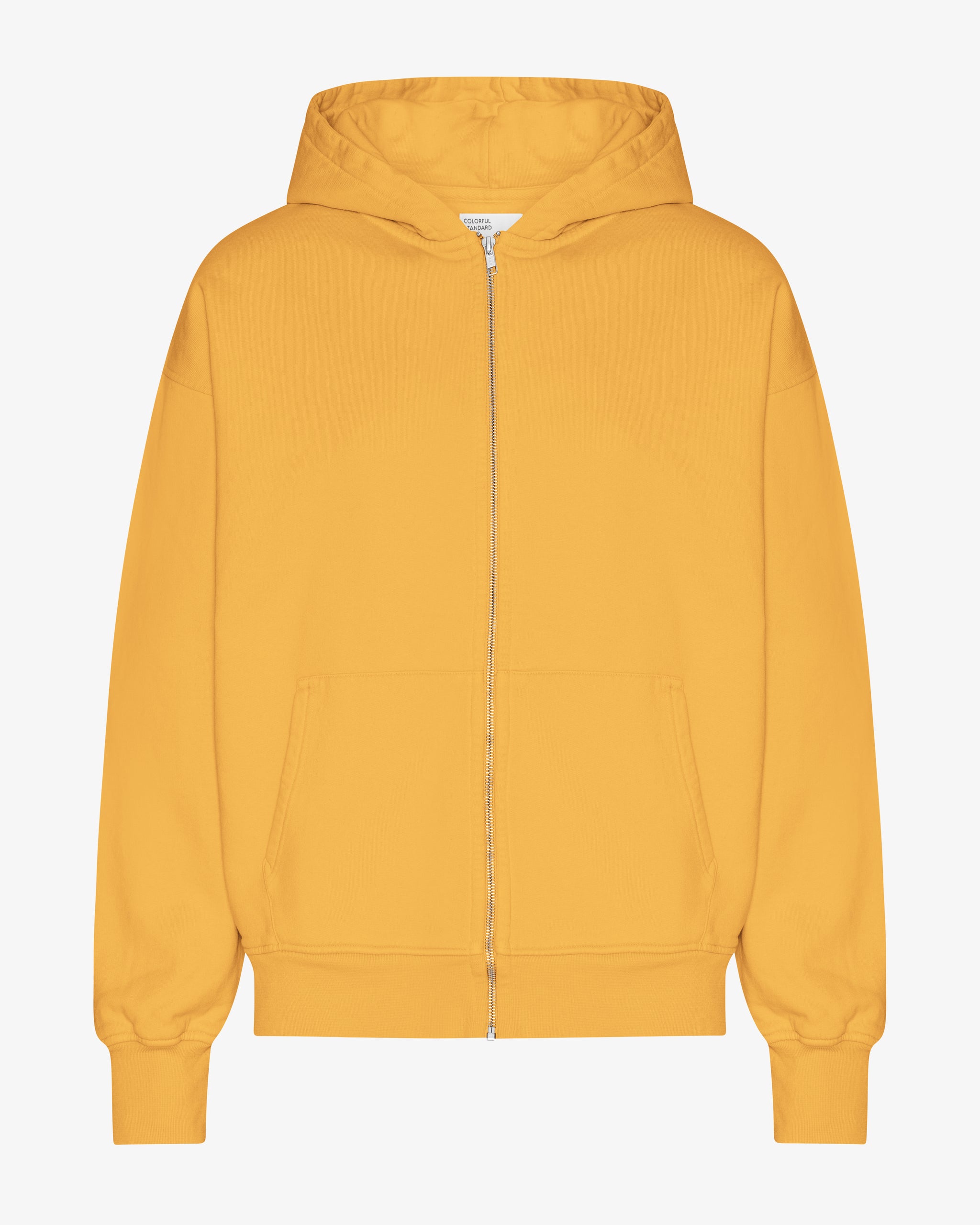 Organic Oversized Zip Hood - Burned Yellow – Colorful Standard