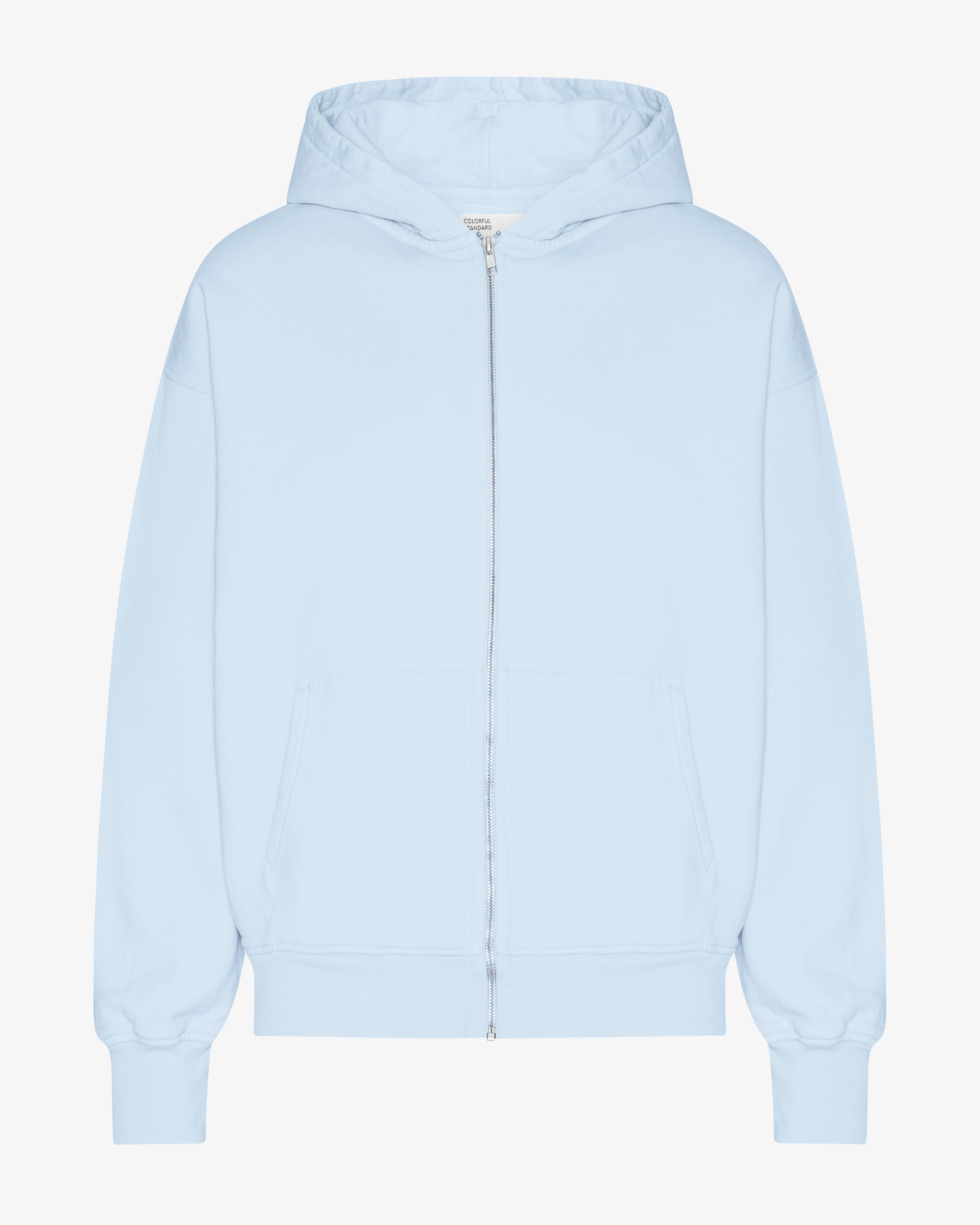 Organic Oversized Zip Hood - Polar Blue – Colorful Standard