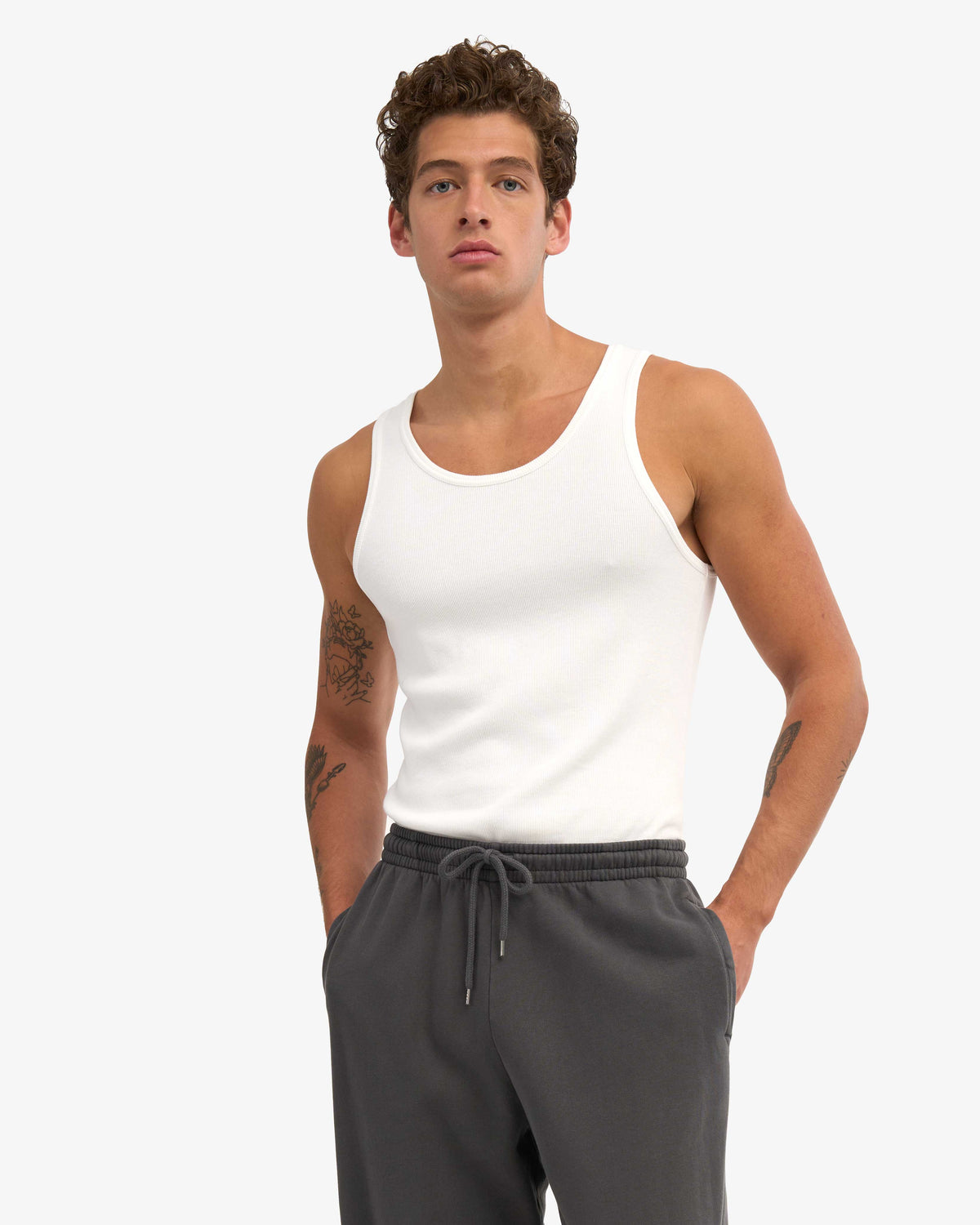 Organic Rib Tank Top - Optical White – Colorful Standard