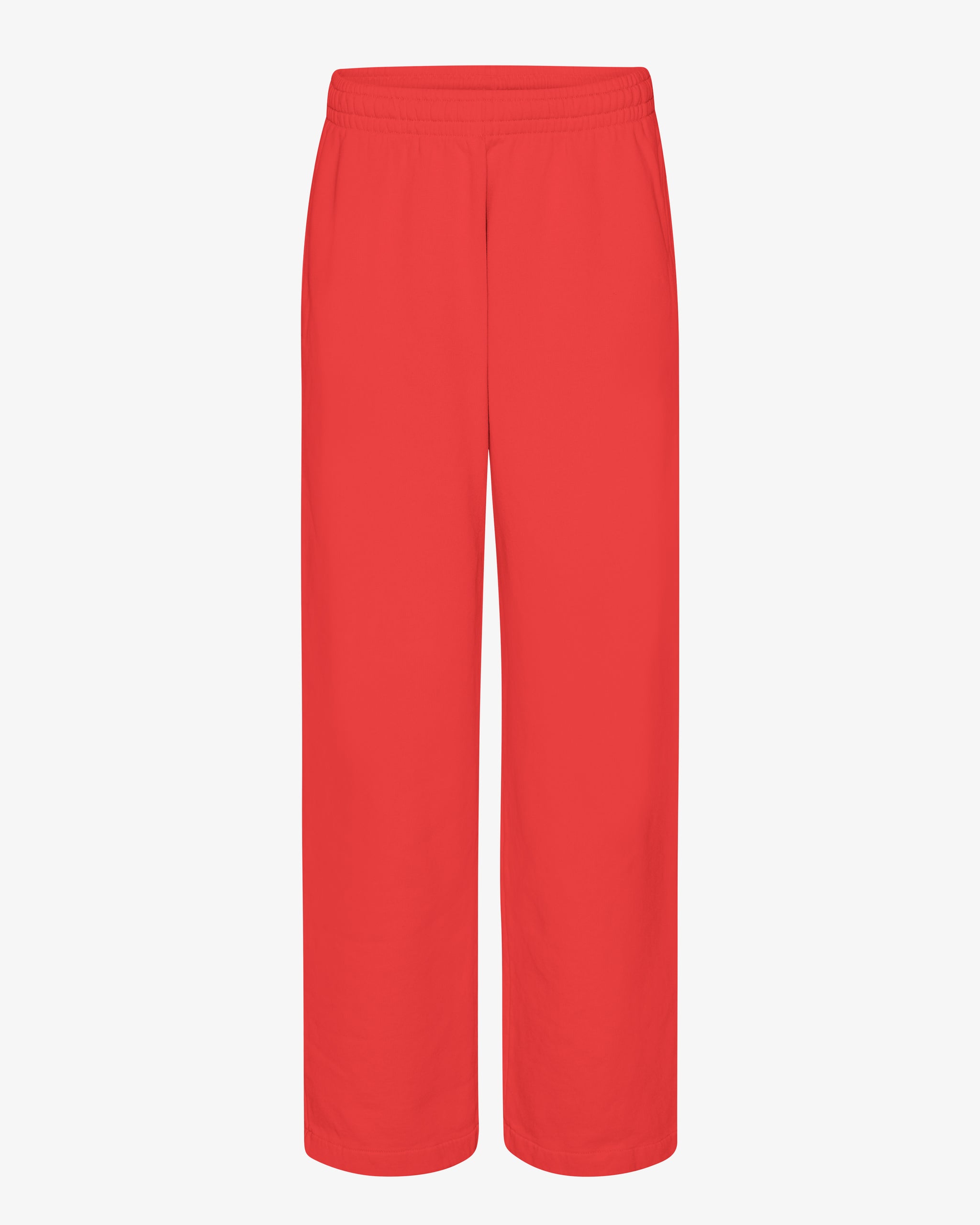 Organic Straight Leg Sweatpants - Red Tangerine – Colorful Standard
