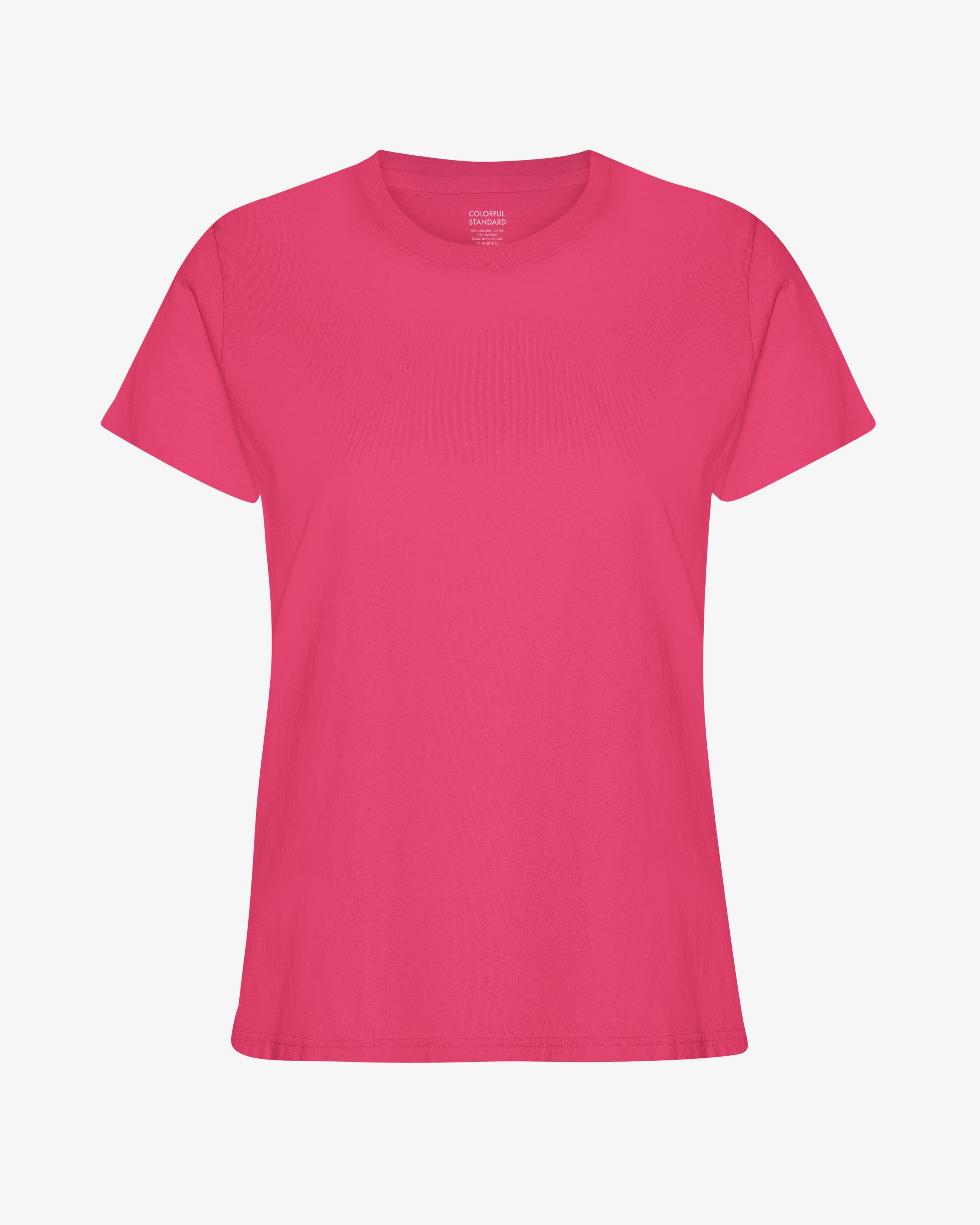Women Light Organic Tee - Bubblegum Pink – Colorful Standard