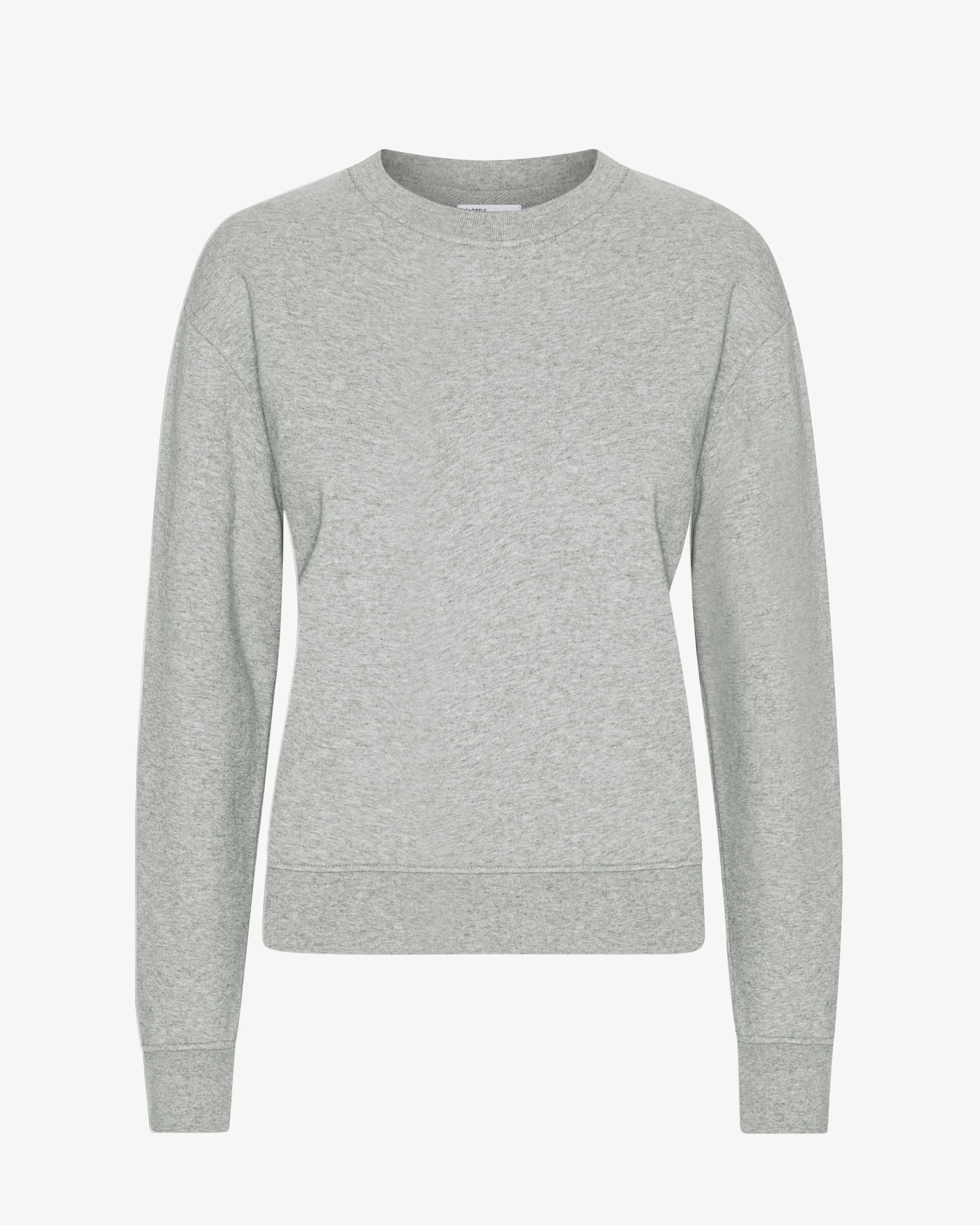 Women Classic Organic Crew - Heather Grey – Colorful Standard