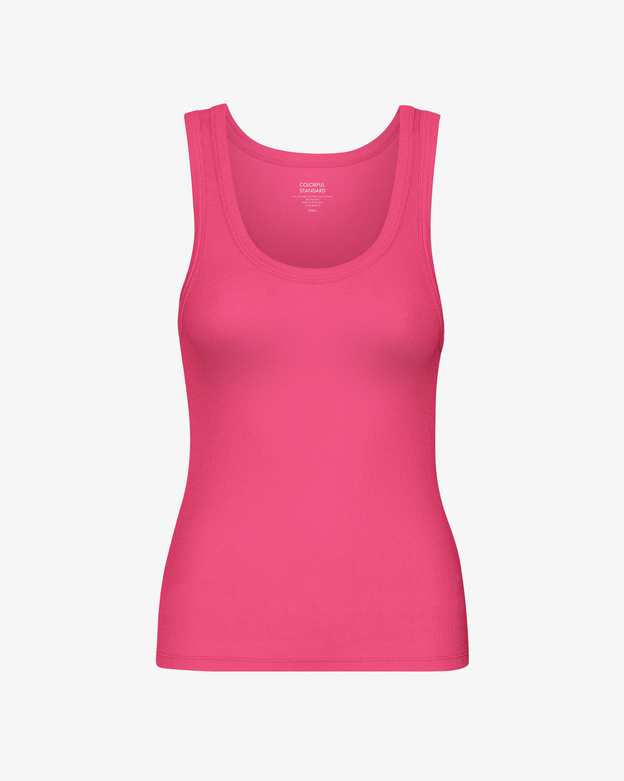 Women Organic Rib Tank Top - Bubblegum Pink – Colorful Standard