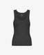 Women Organic Rib Tank Top - Deep Black – Colorful Standard