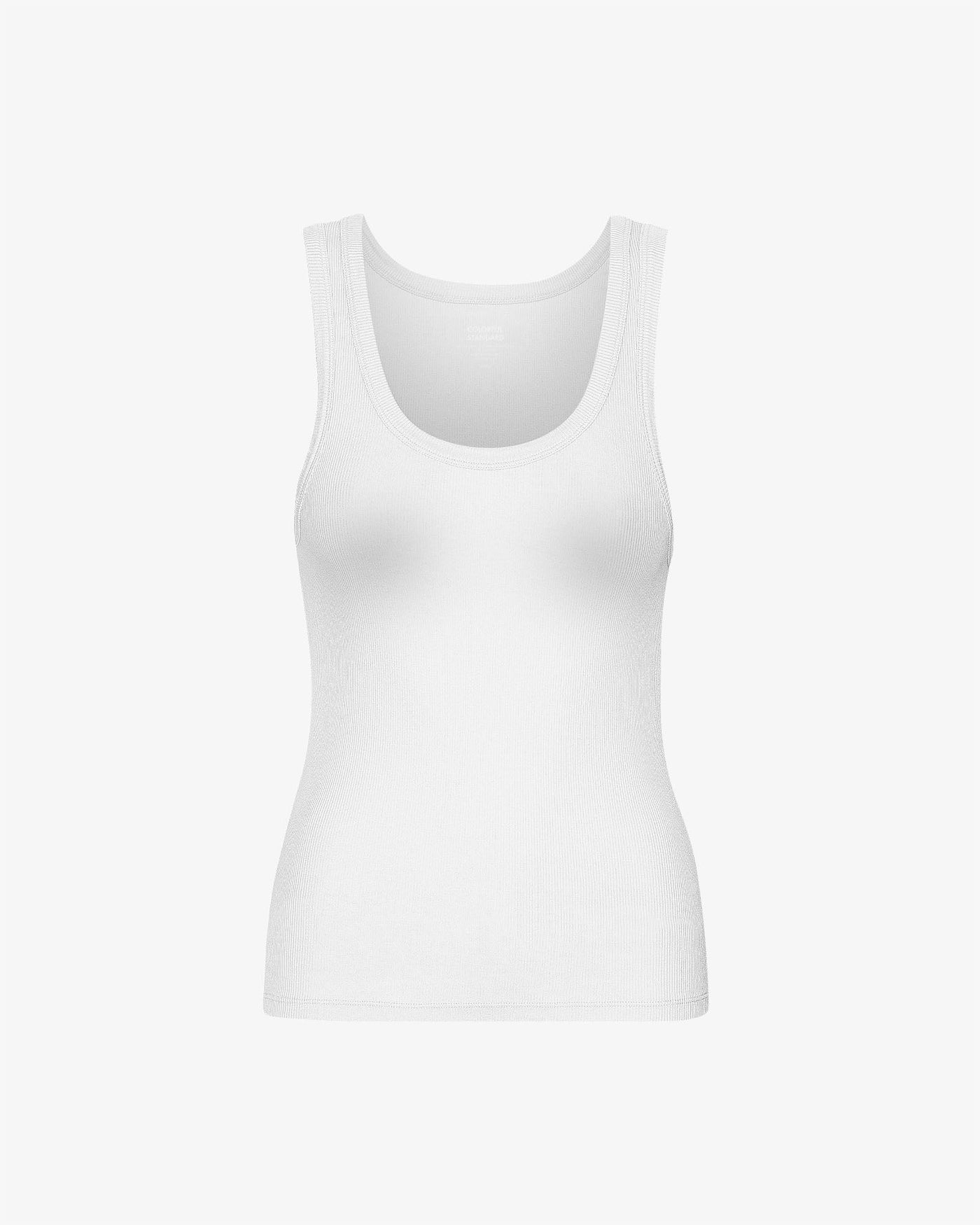 Women Organic Rib Tank Top - Optical White – Colorful Standard