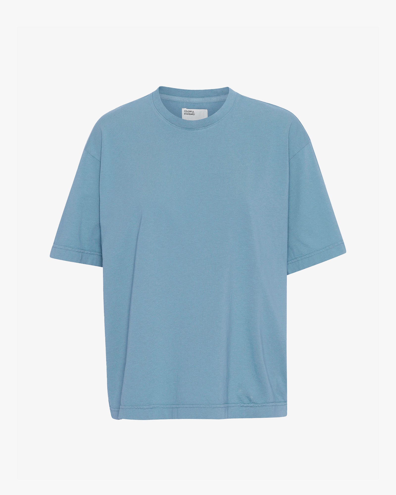 Oversized Organic T-Shirt - Stone Blue – Colorful Standard