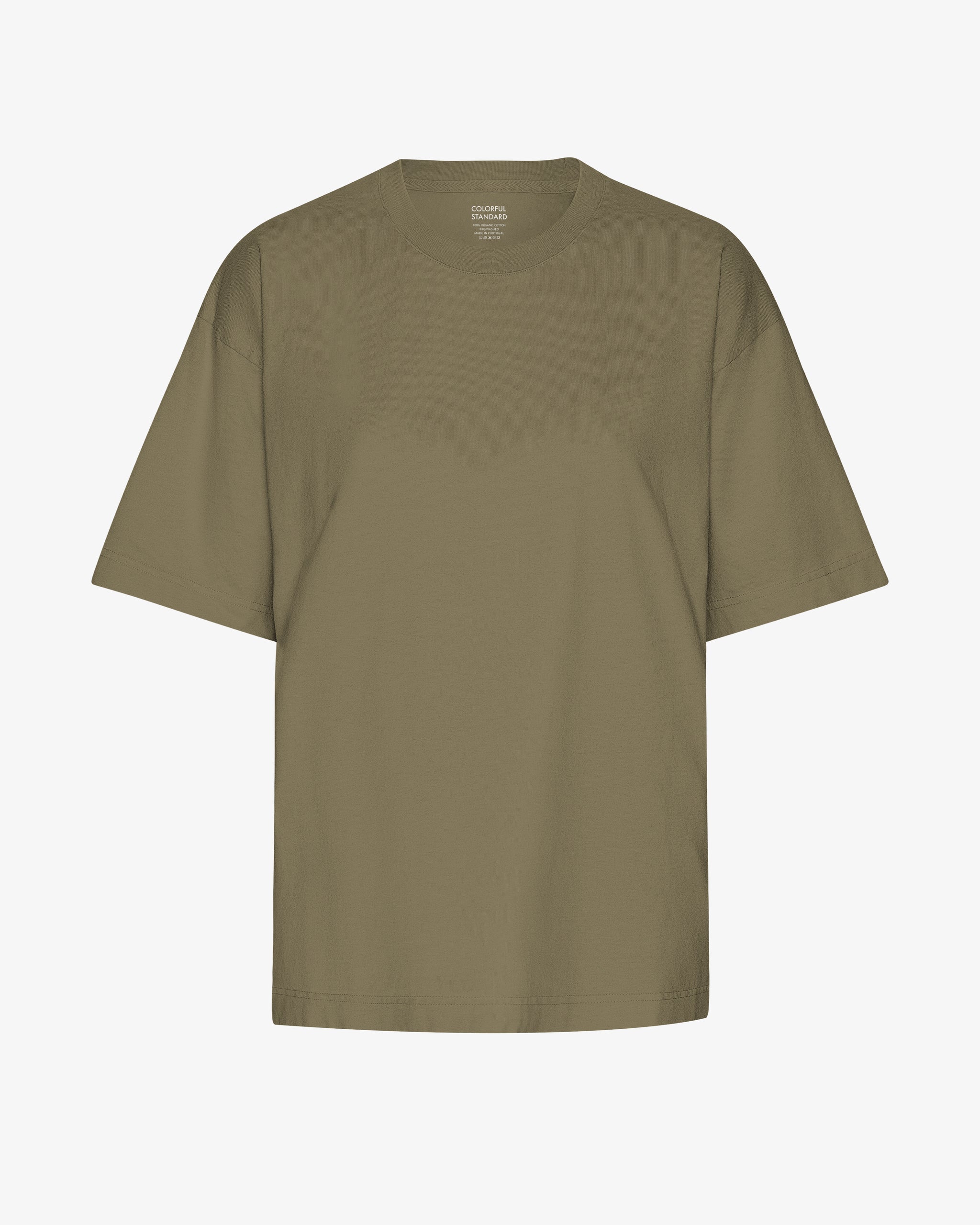 Oversized Organic T-Shirt - Dusty Olive – Colorful Standard