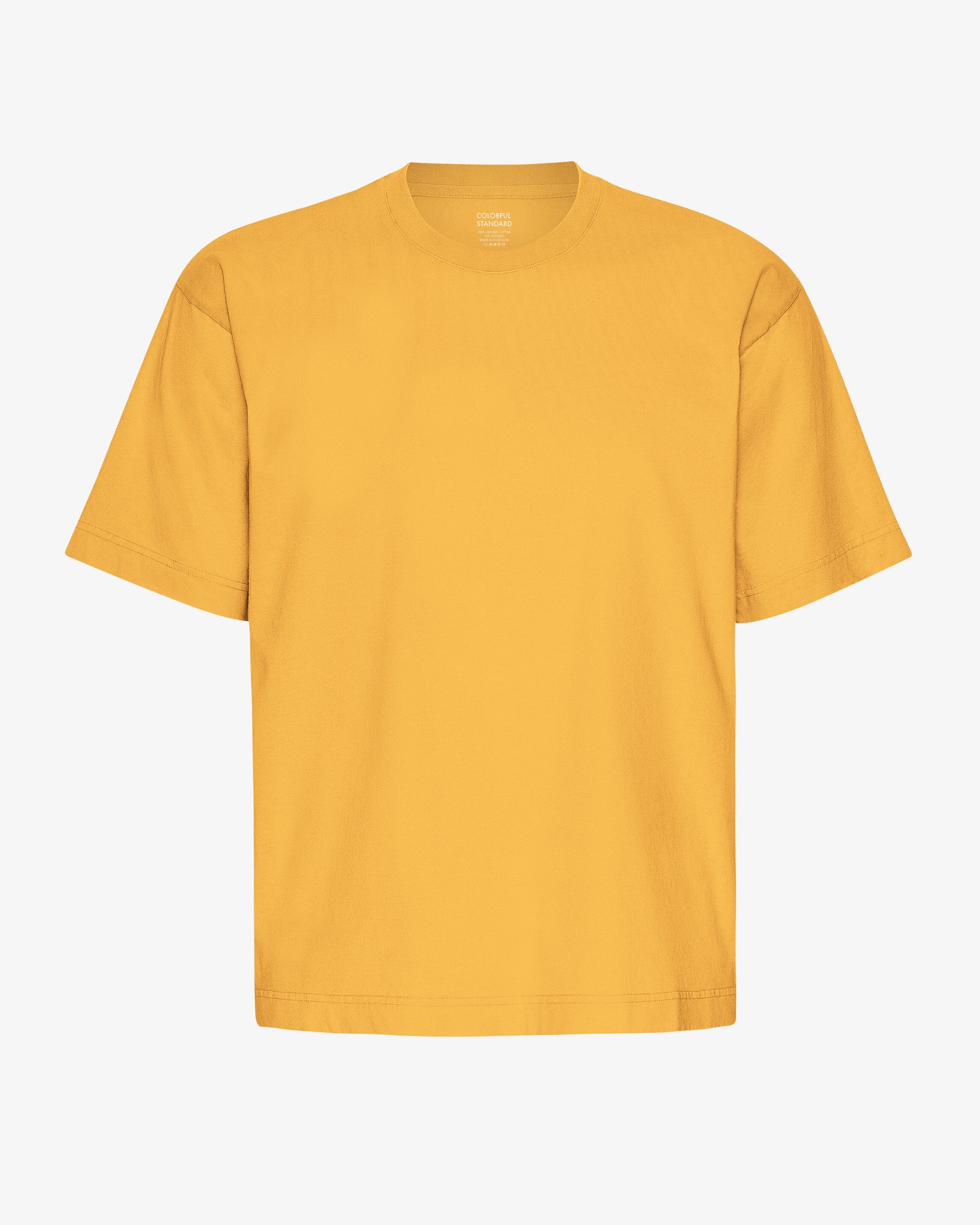 Oversized Organic T-Shirt - Burned Yellow – Colorful Standard