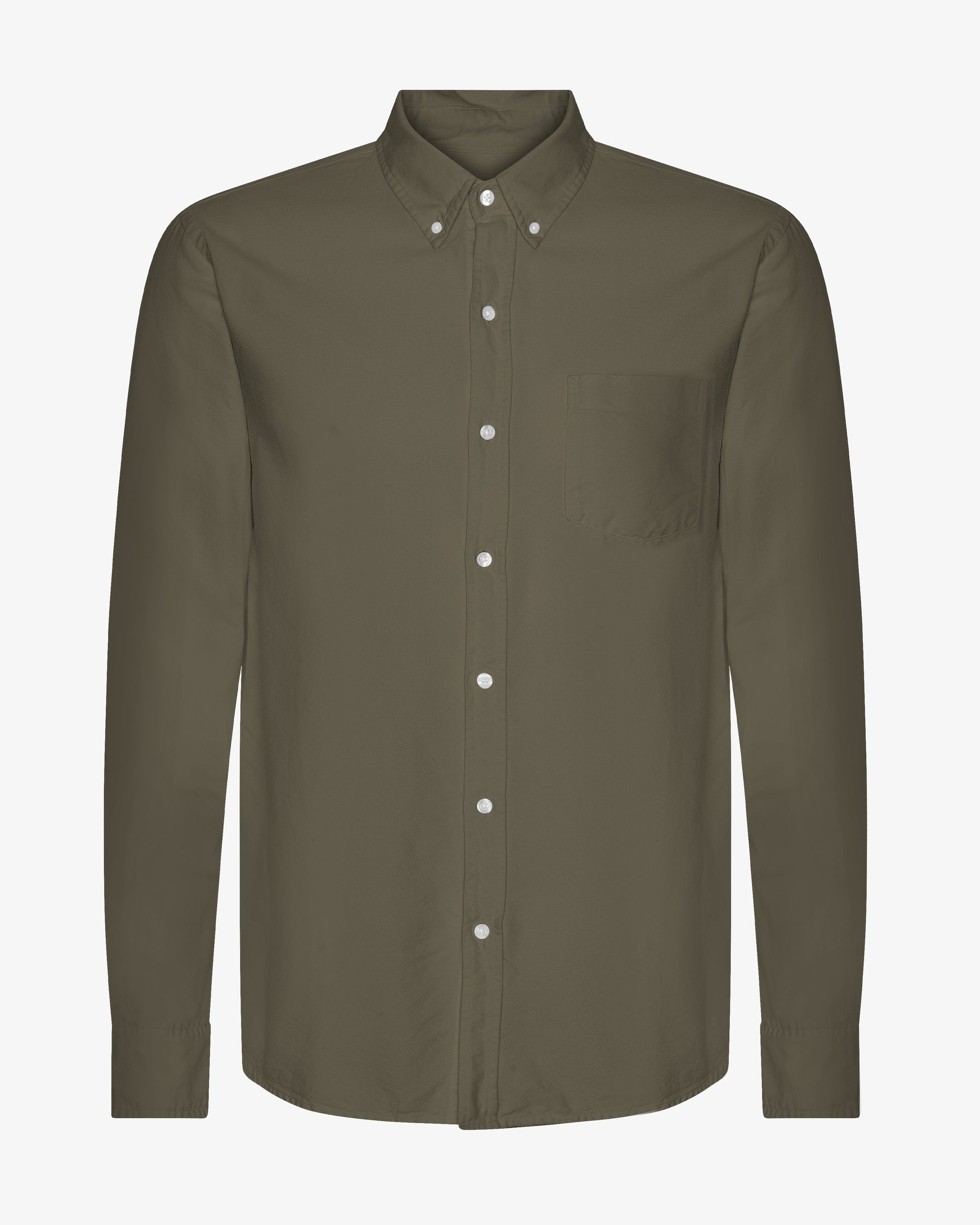 Organic Button Down Shirt - Dusty Olive – Colorful Standard