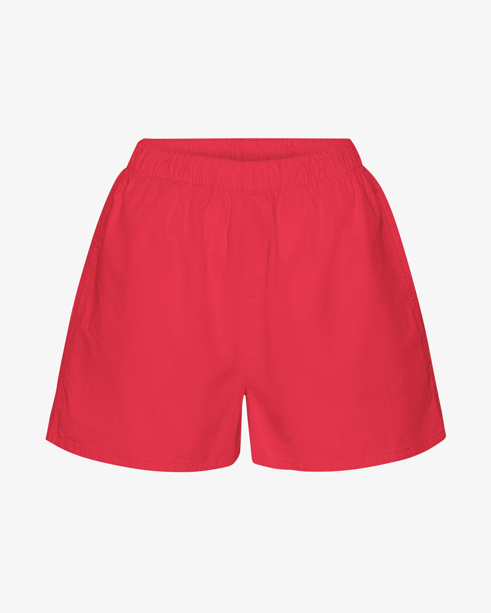 Women Organic Twill Shorts - Red Tangerine – Colorful Standard