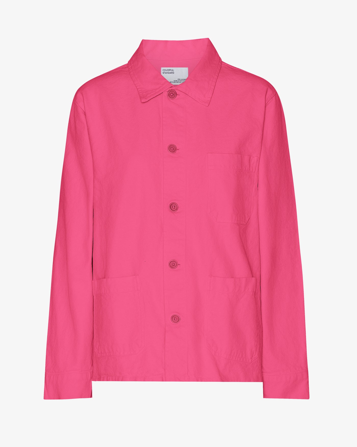 Organic Workwear Jacket - Bubblegum Pink – Colorful Standard