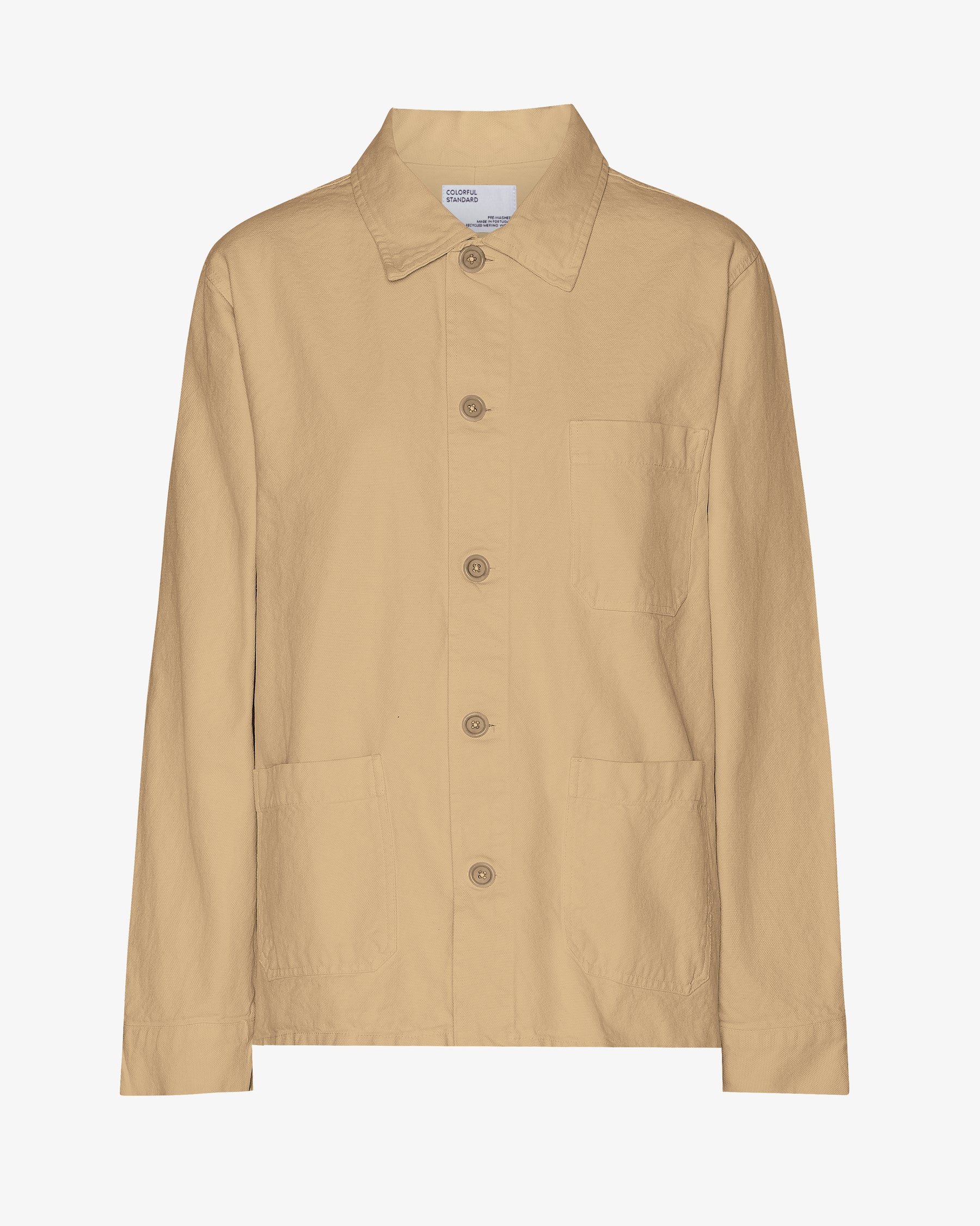 Organic Workwear Jacket - Desert Khaki – Colorful Standard