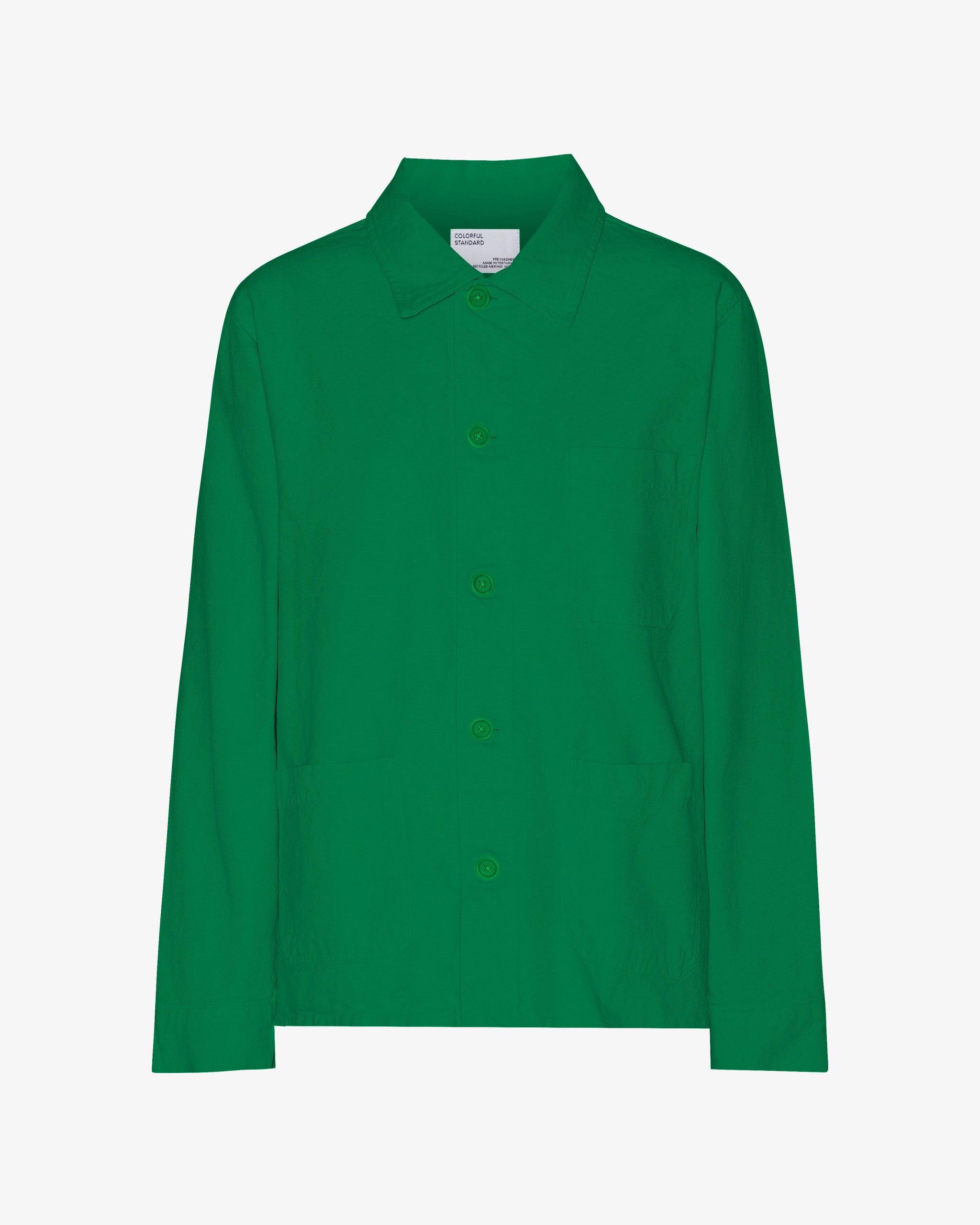 Organic Workwear Jacket - Kelly Green – Colorful Standard