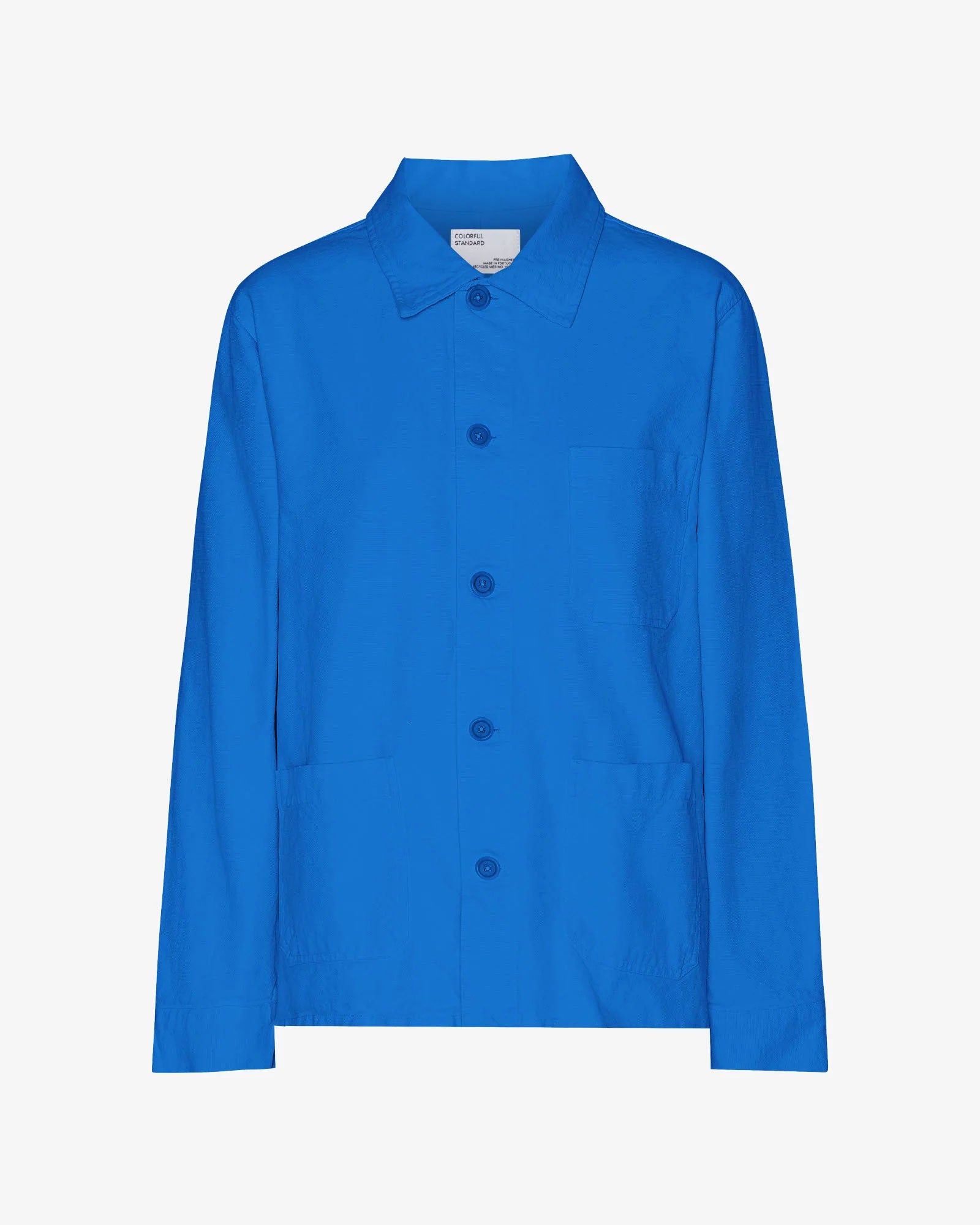 Organic Workwear Jacket - Pacific Blue – Colorful Standard