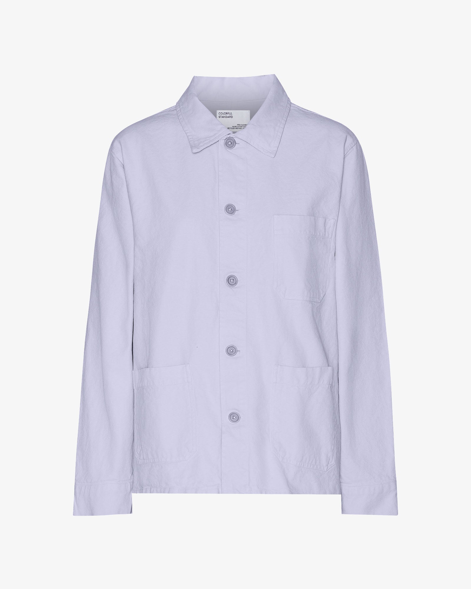 Organic Workwear Jacket - Soft Lavender – Colorful Standard