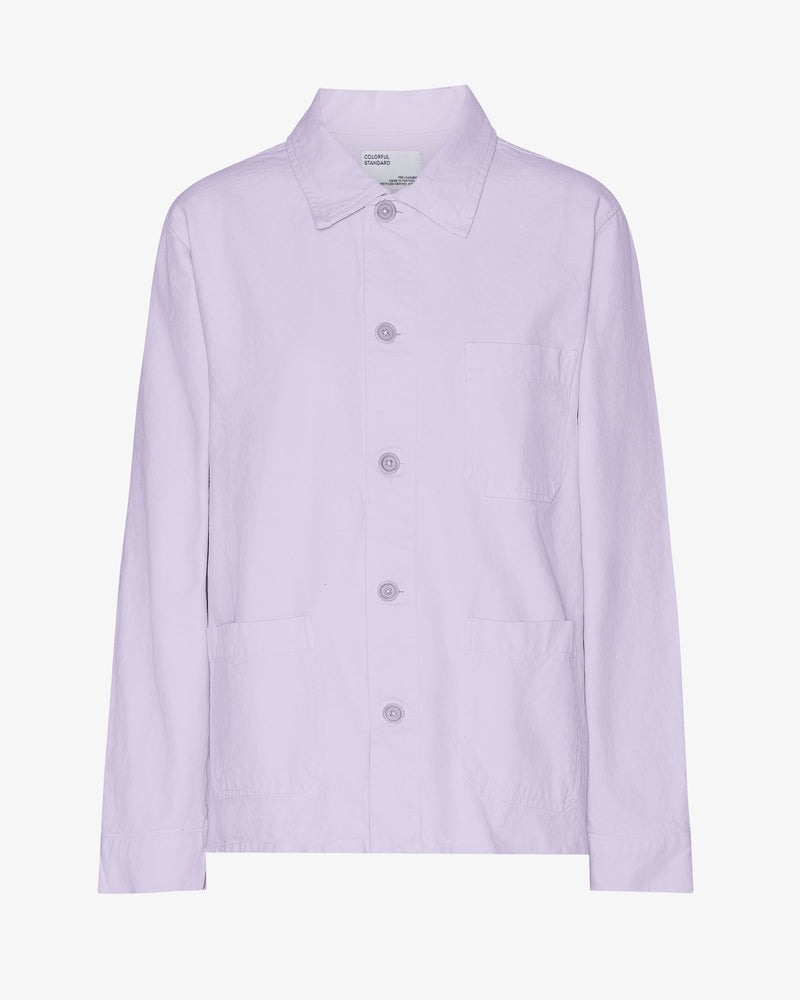 Organic Workwear Jacket - Soft Lavender – Colorful Standard