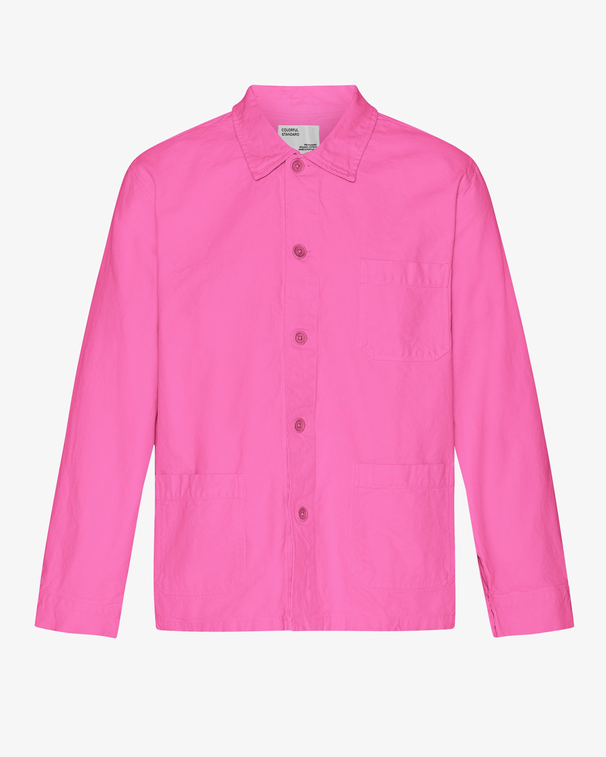 Organic Workwear Jacket - Bubblegum Pink – Colorful Standard