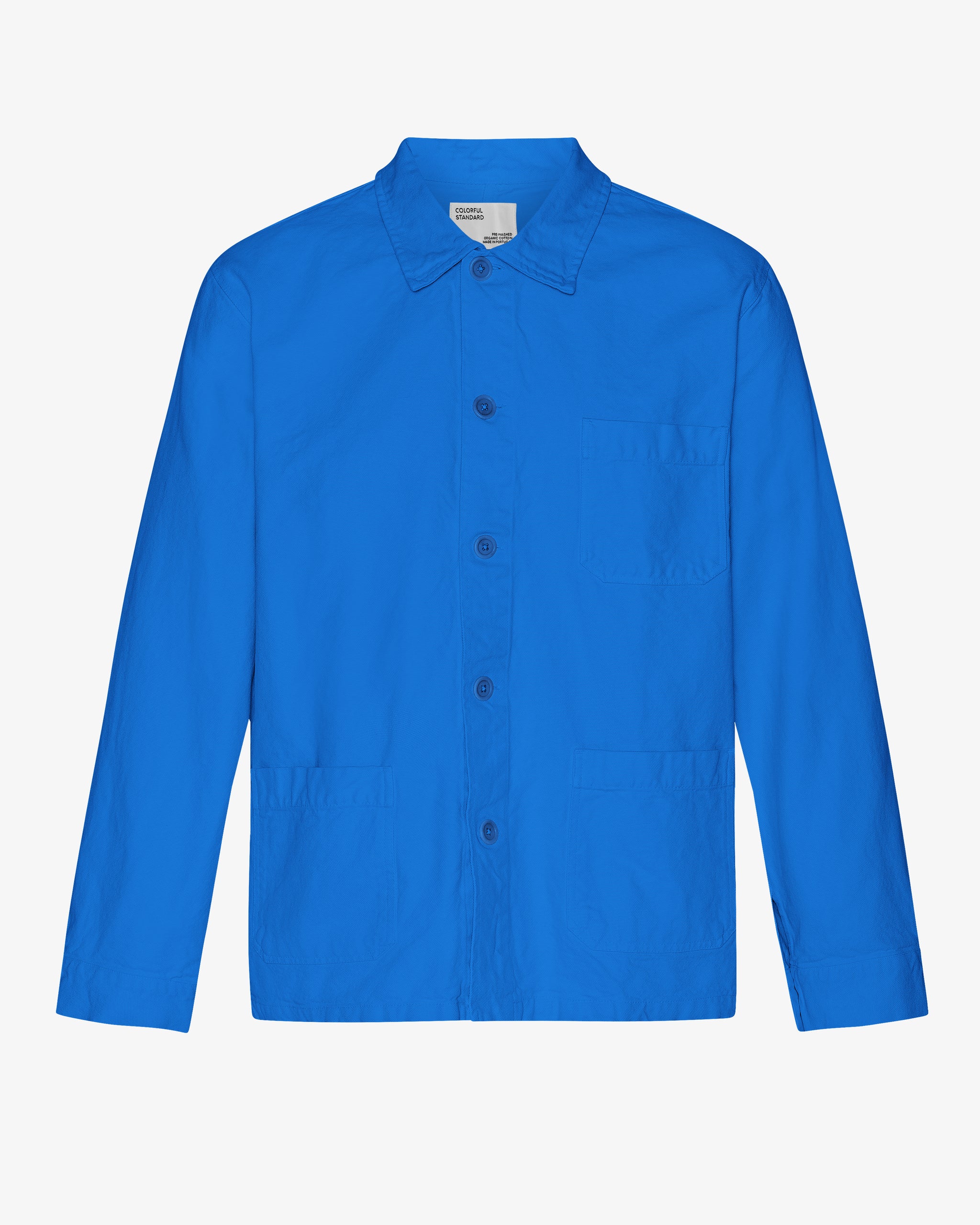 Organic Workwear Jacket - Pacific Blue – Colorful Standard