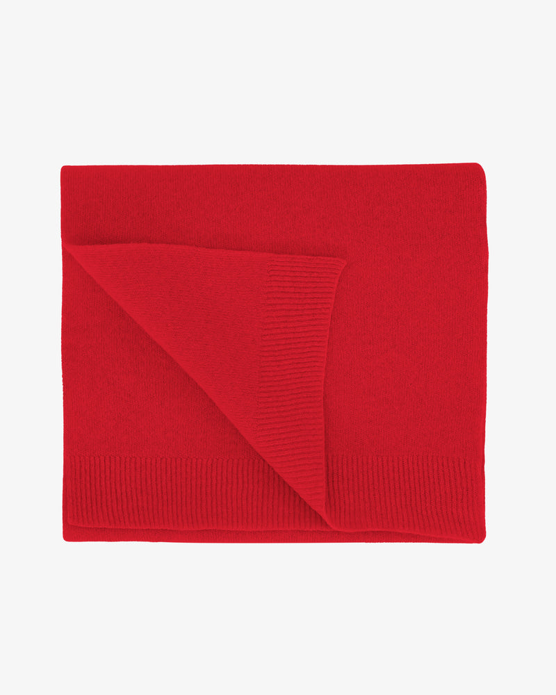 Merino Wool Scarf - Scarlet Red – Colorful Standard