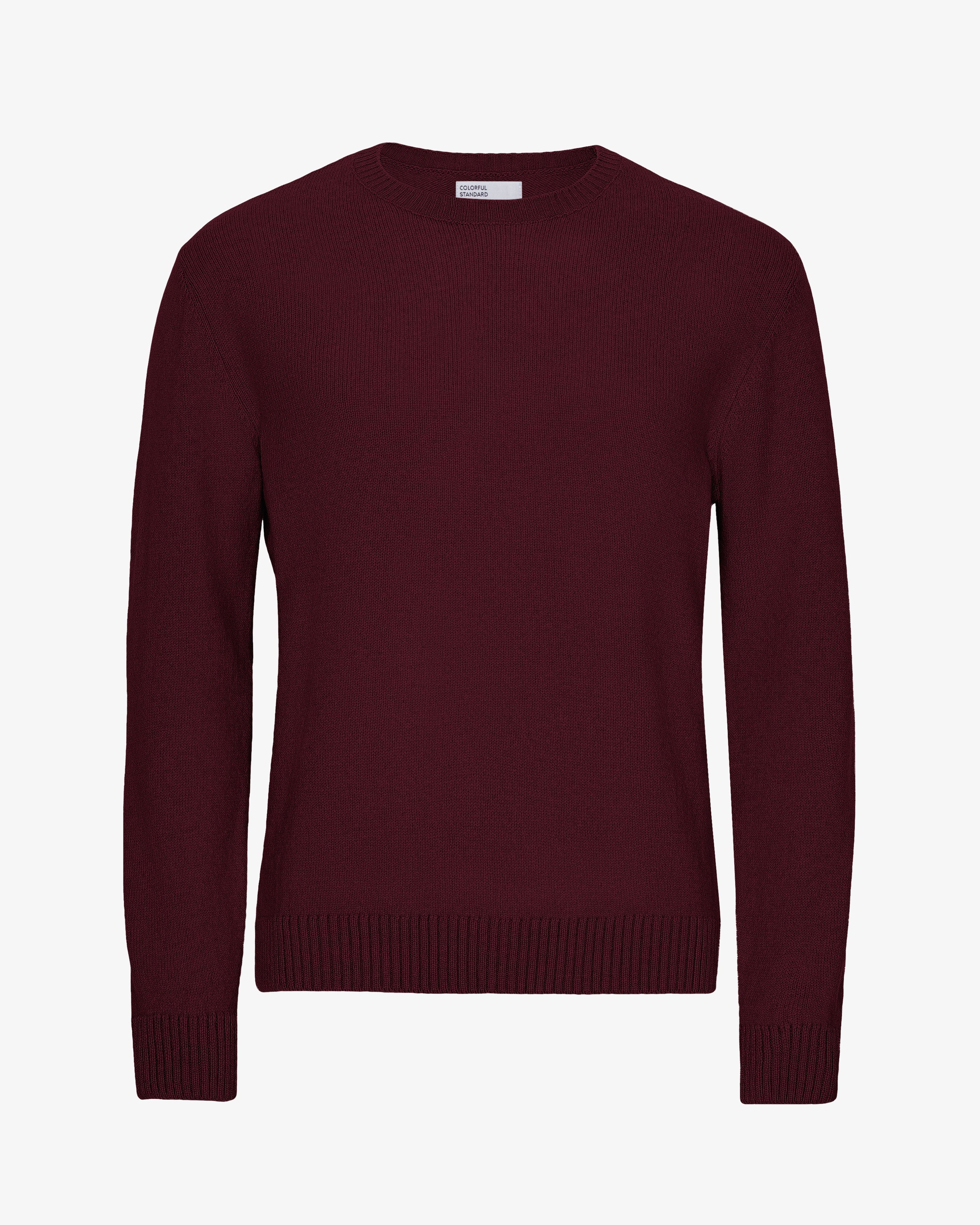 Classic Merino Wool Crew - Oxblood Red – Colorful Standard