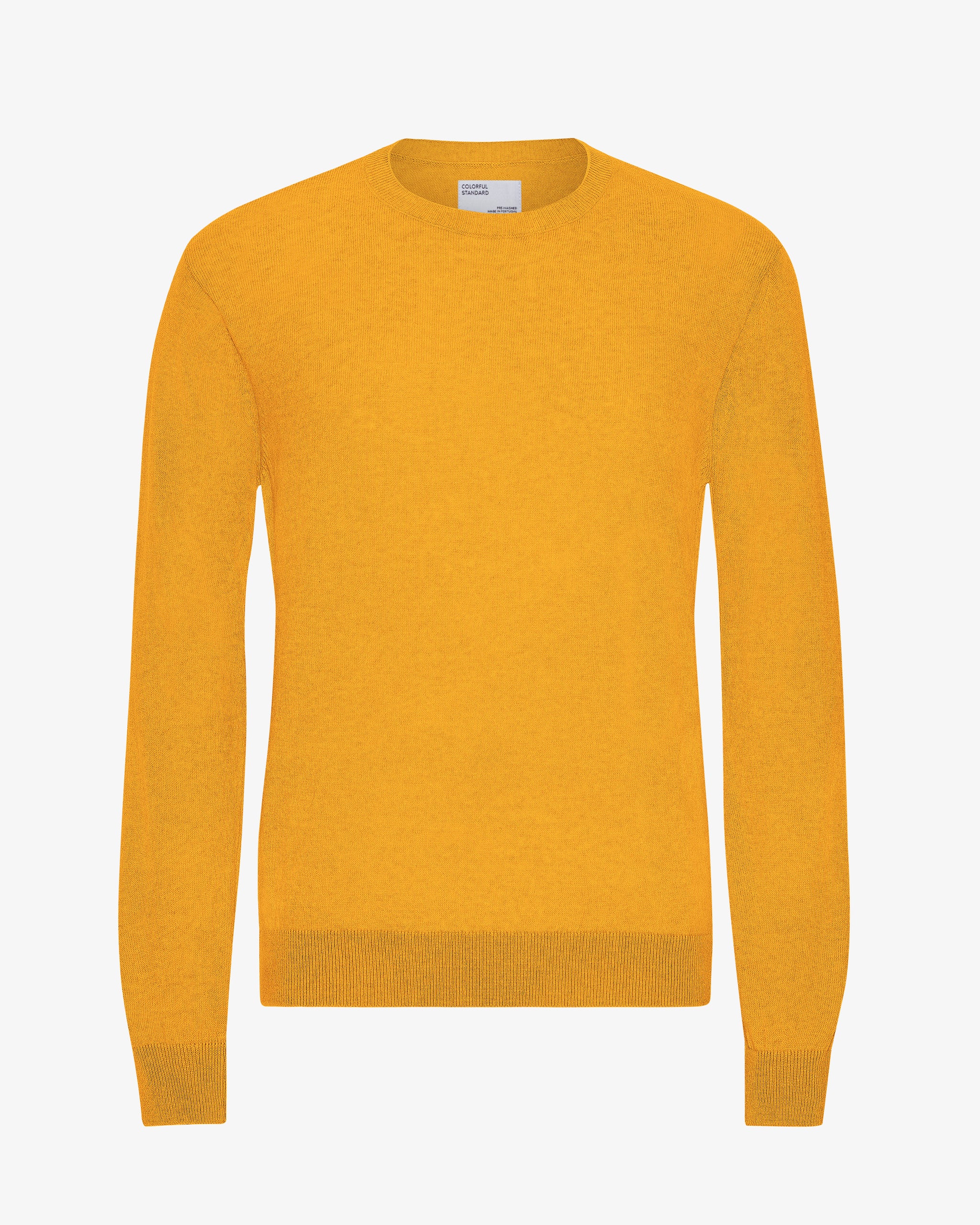 Light Merino Wool Crew - Burned Yellow – Colorful Standard