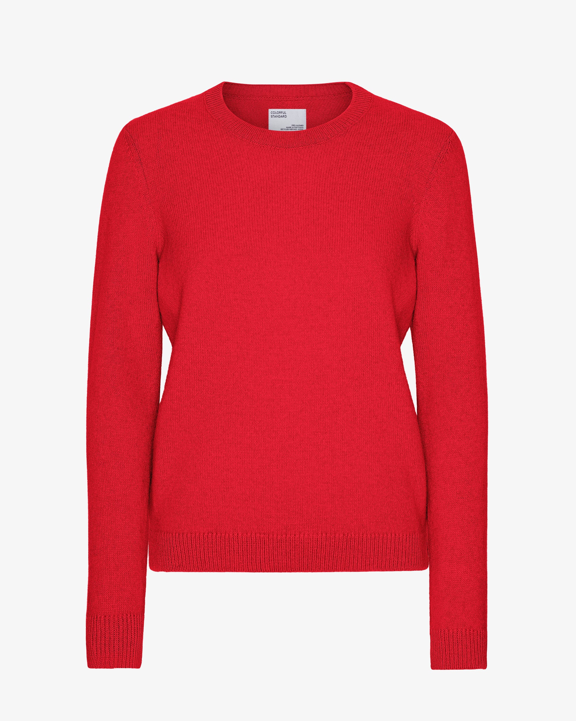Women Classic Merino Wool Crew - Scarlet Red – Colorful Standard