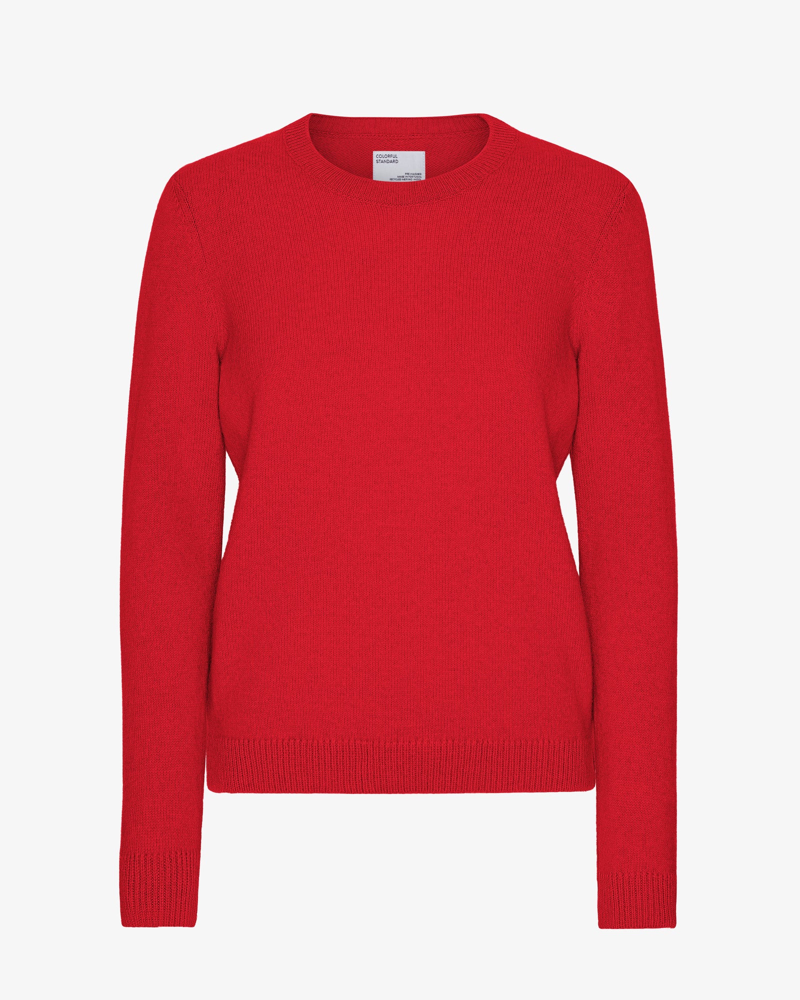 Women Classic Merino Wool Crew - Scarlet Red – Colorful Standard