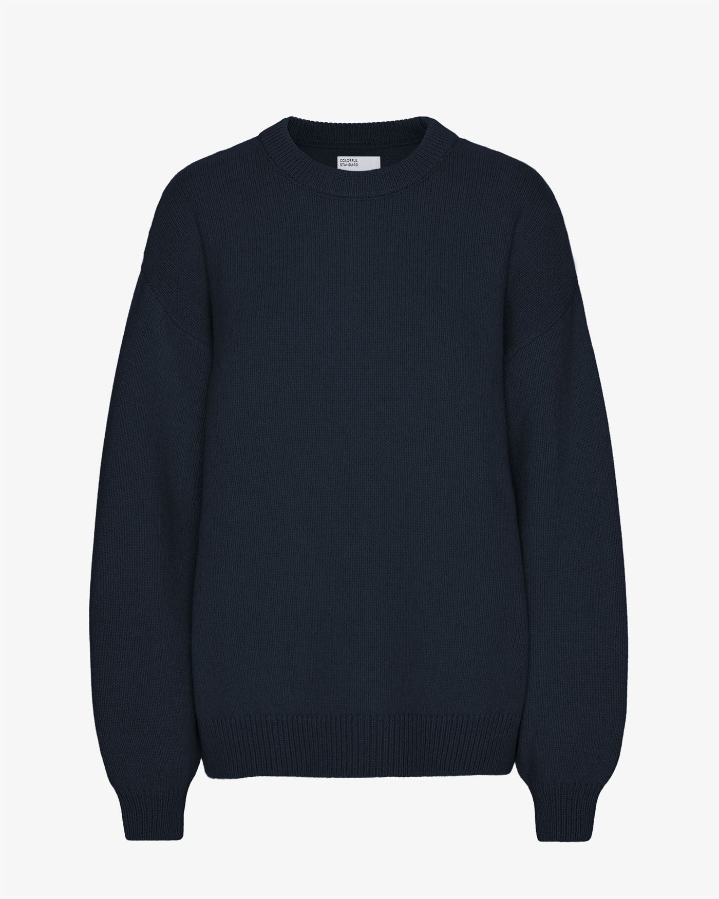Oversized Merino Wool Crew - Navy Blue – Colorful Standard