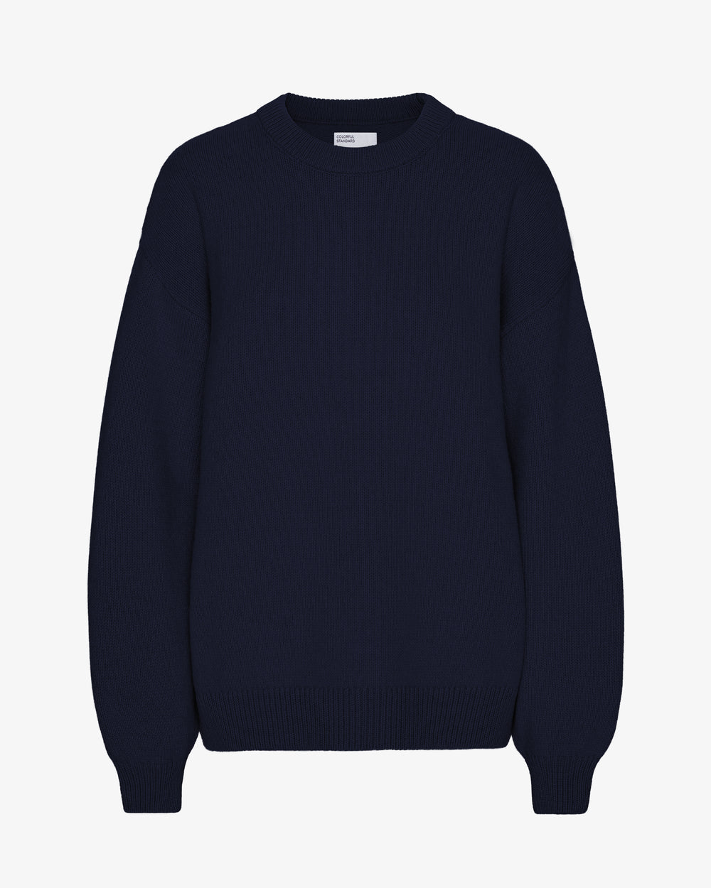 Oversized Merino Wool Crew - Navy Blue – Colorful Standard
